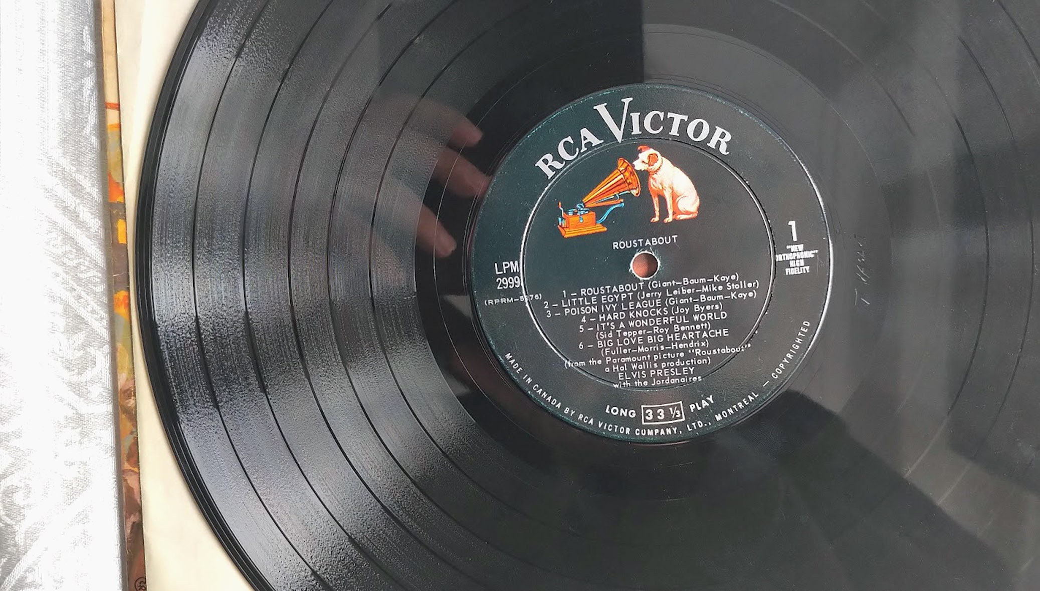 Elvis Presley Roustabout soundtrack / Vinyl LP/ original 1964 RCA_LPM ...