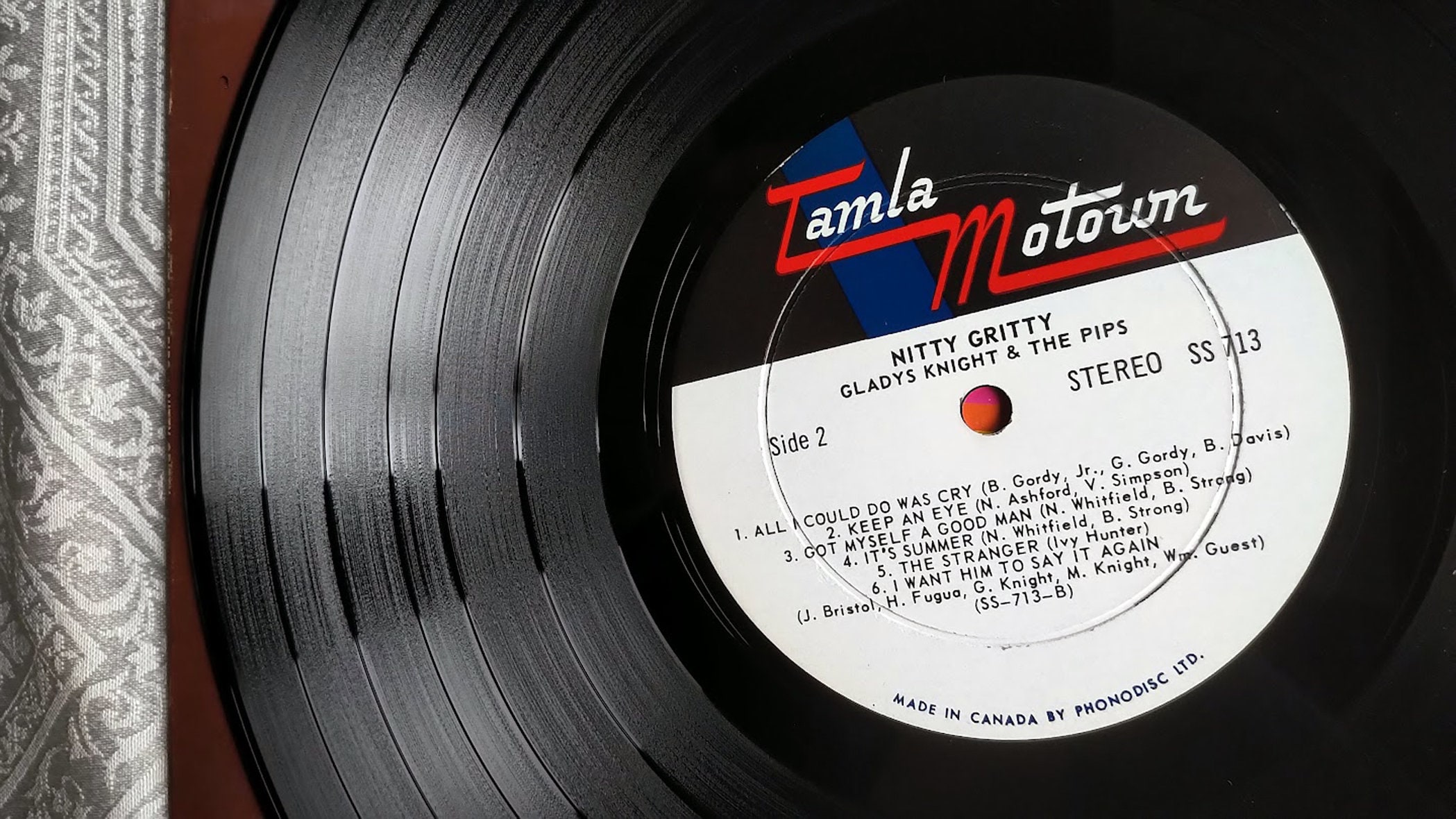 Gladys Knight & the Pips Nitty Gritty / Vinyl LP / original 1969 Tamla ...