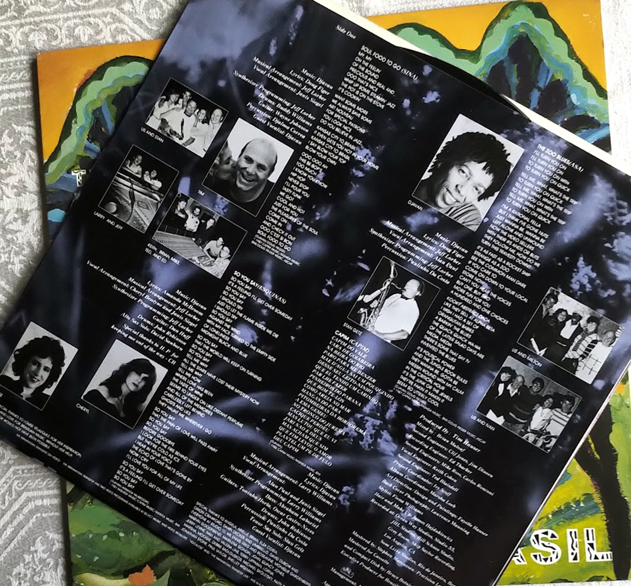 The Manhattan Transfer BRASIL / Vinyl LP/ Original 1987 Atlantic ...