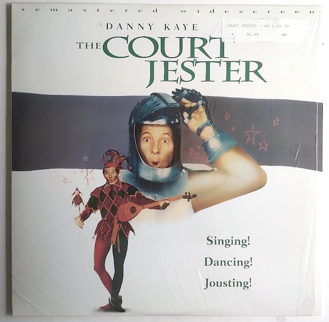 Rare Issue the Court Jester 1956 Laser Disc 1998/ Remastered ...