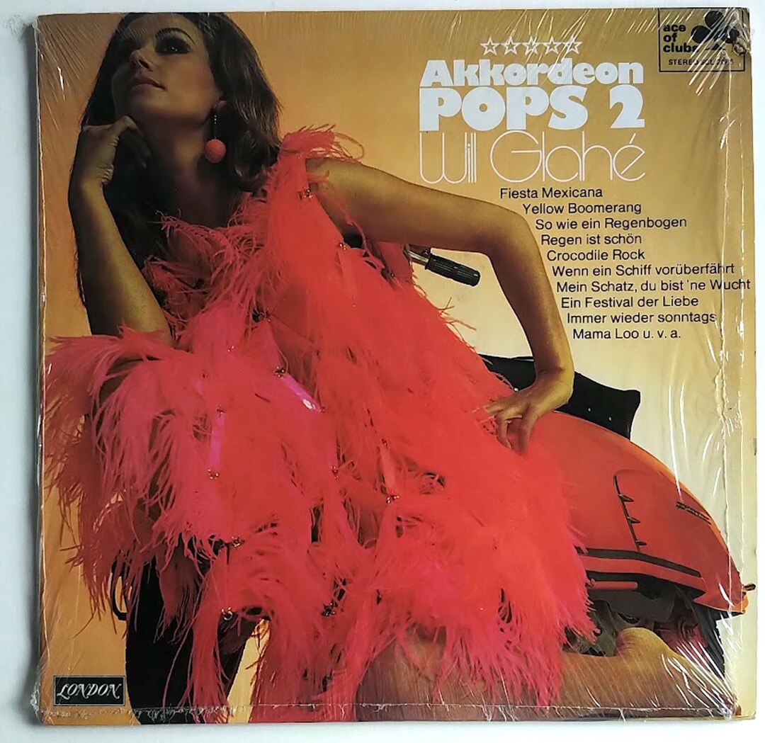 Will Glahé Akkordeon Pops 2 / Vinyl LP/ original 1973 Ace - Etsy