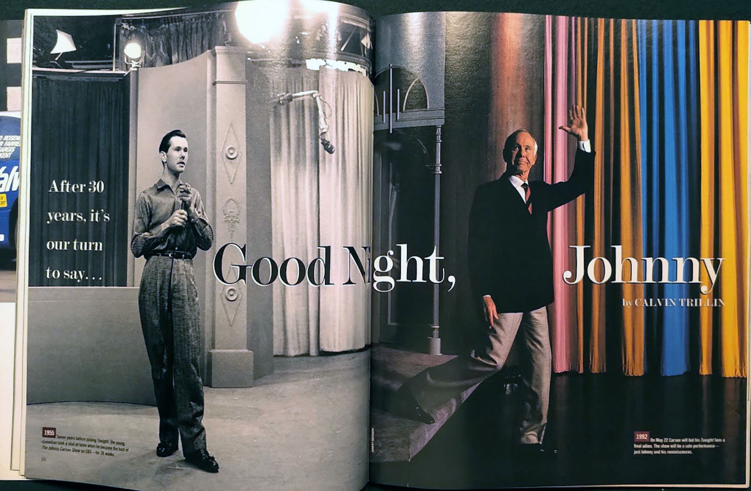 1992 LIFE Magazine Original - May/ Cover: Johnny Carson / Vintage ...