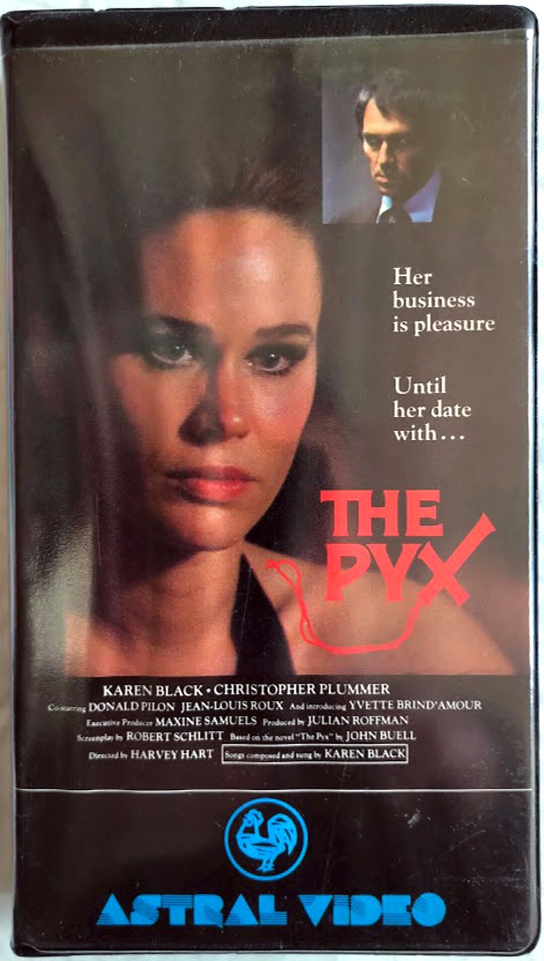 Very Rare The Pyx 1973 Black Clamshel Case Betamax Tape Horror Film