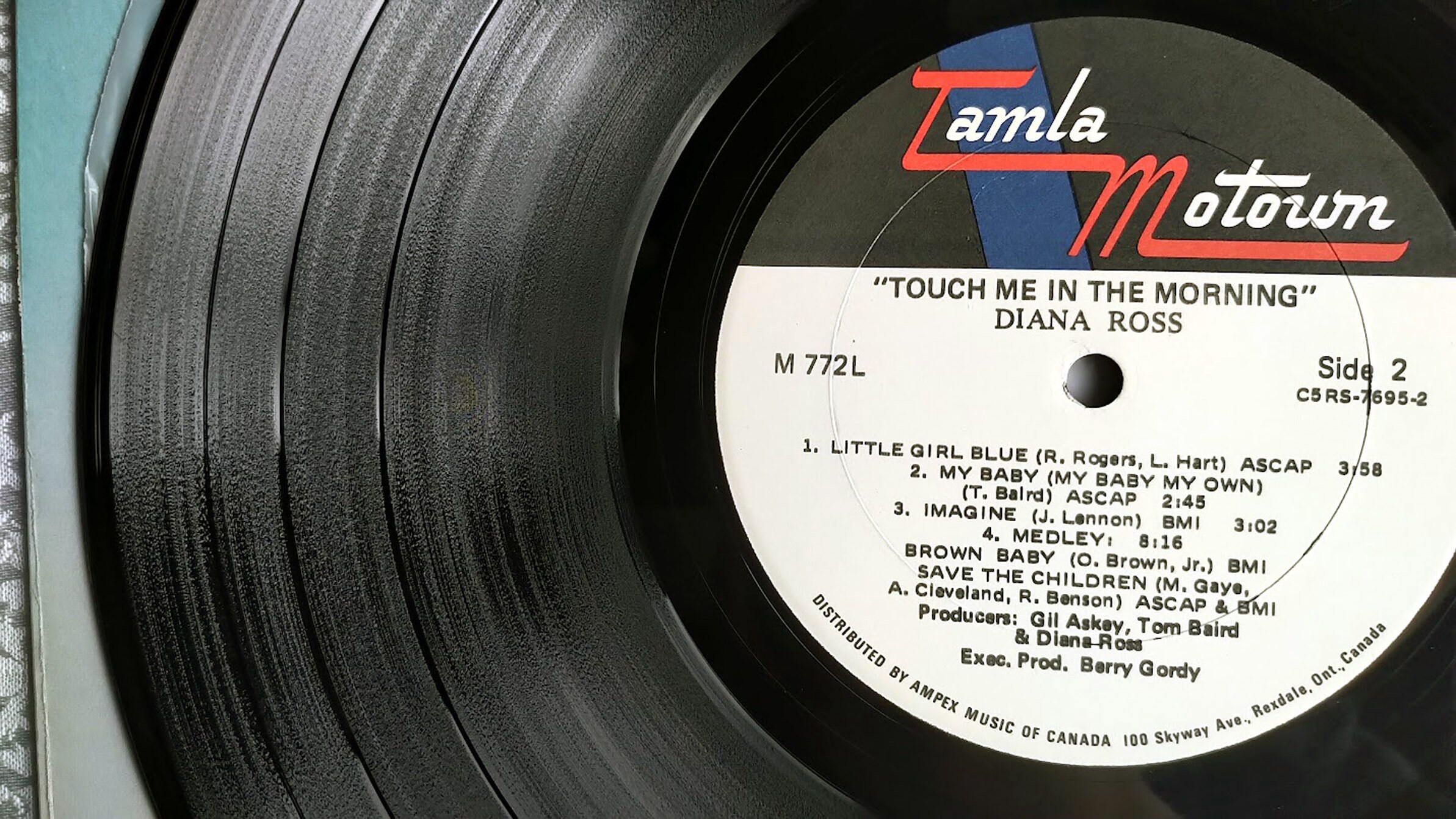 Diana Ross – Touch Me in the Morning / Vinyl LP / *original 1973 Tamla ...
