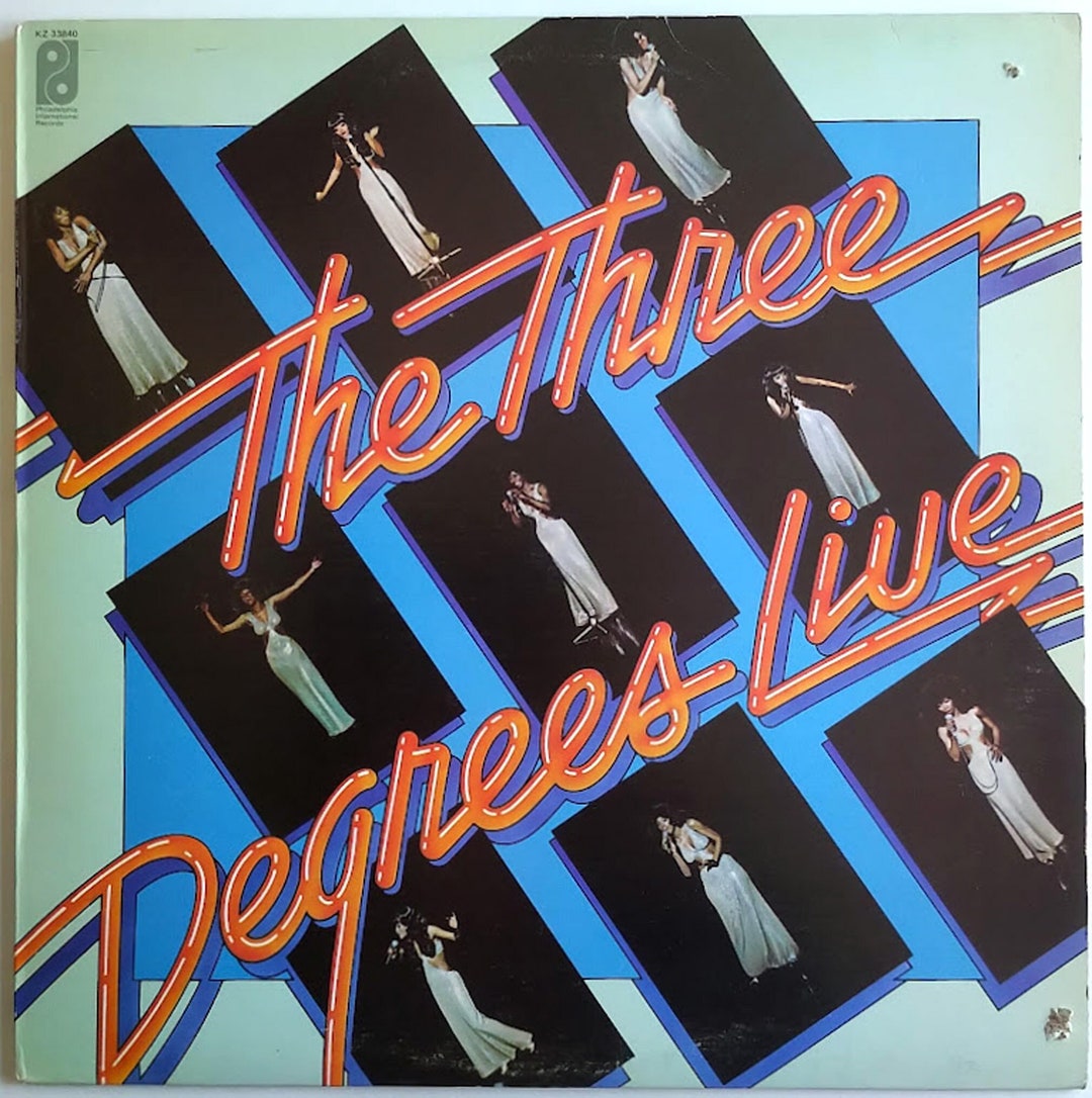 The Three Degrees the Three Degrees Live / Vinyl LP/ original 1975 Philadelphia International ...