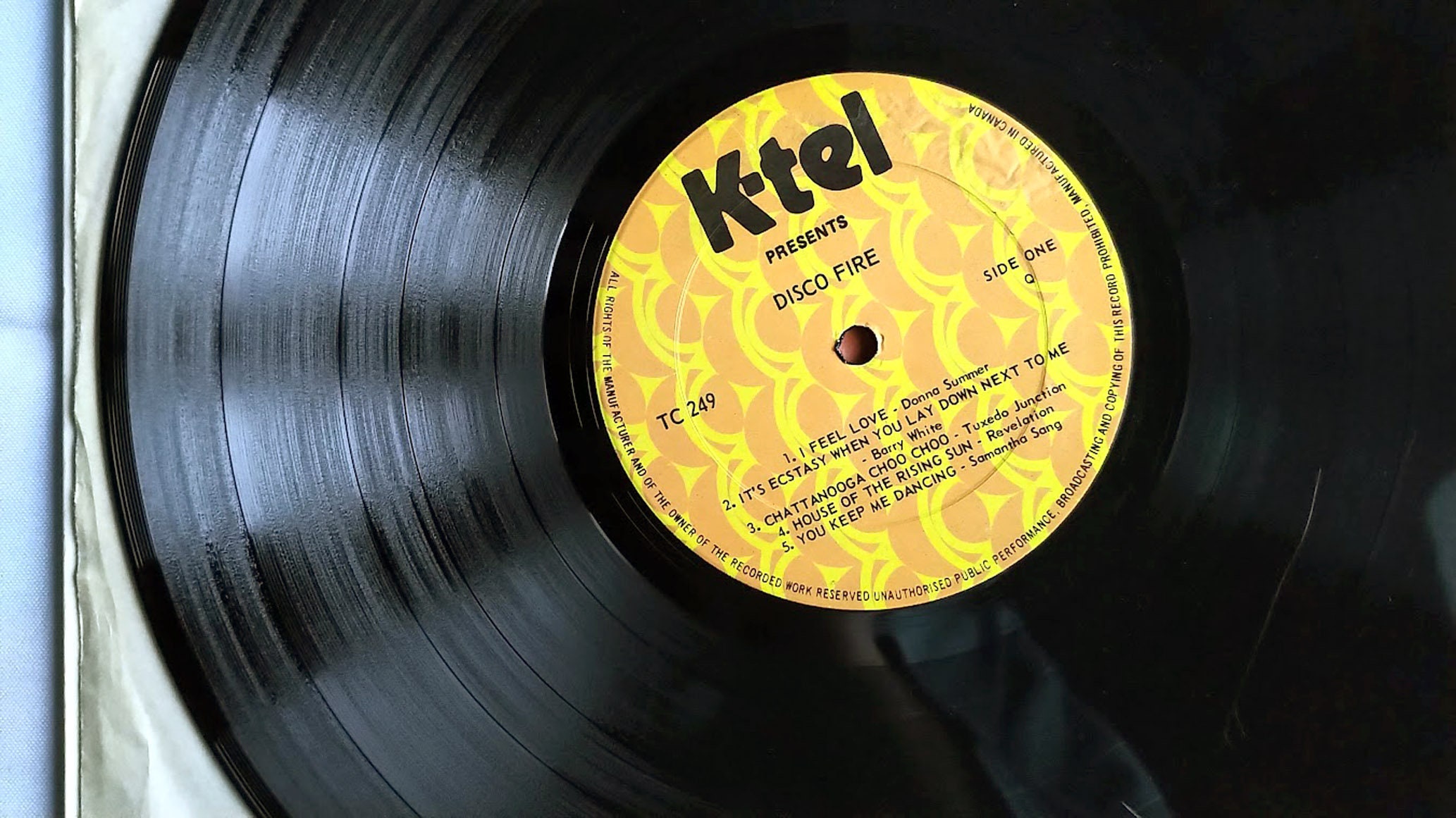 1978 Compilation Disco Fire Various Artists/ Vinyl LP X 2/ Original K ...