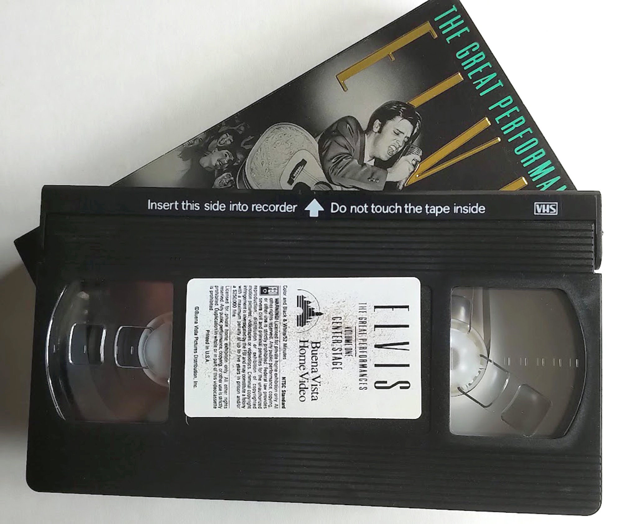 Elvis: the Great Performances Center Stage, Volume One VHS 1990 ...
