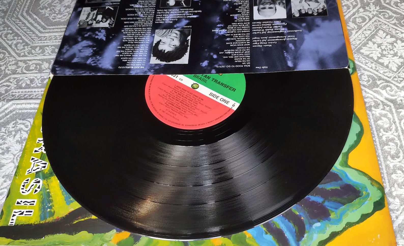 The Manhattan Transfer BRASIL / Vinyl LP/ Original 1987 Atlantic ...