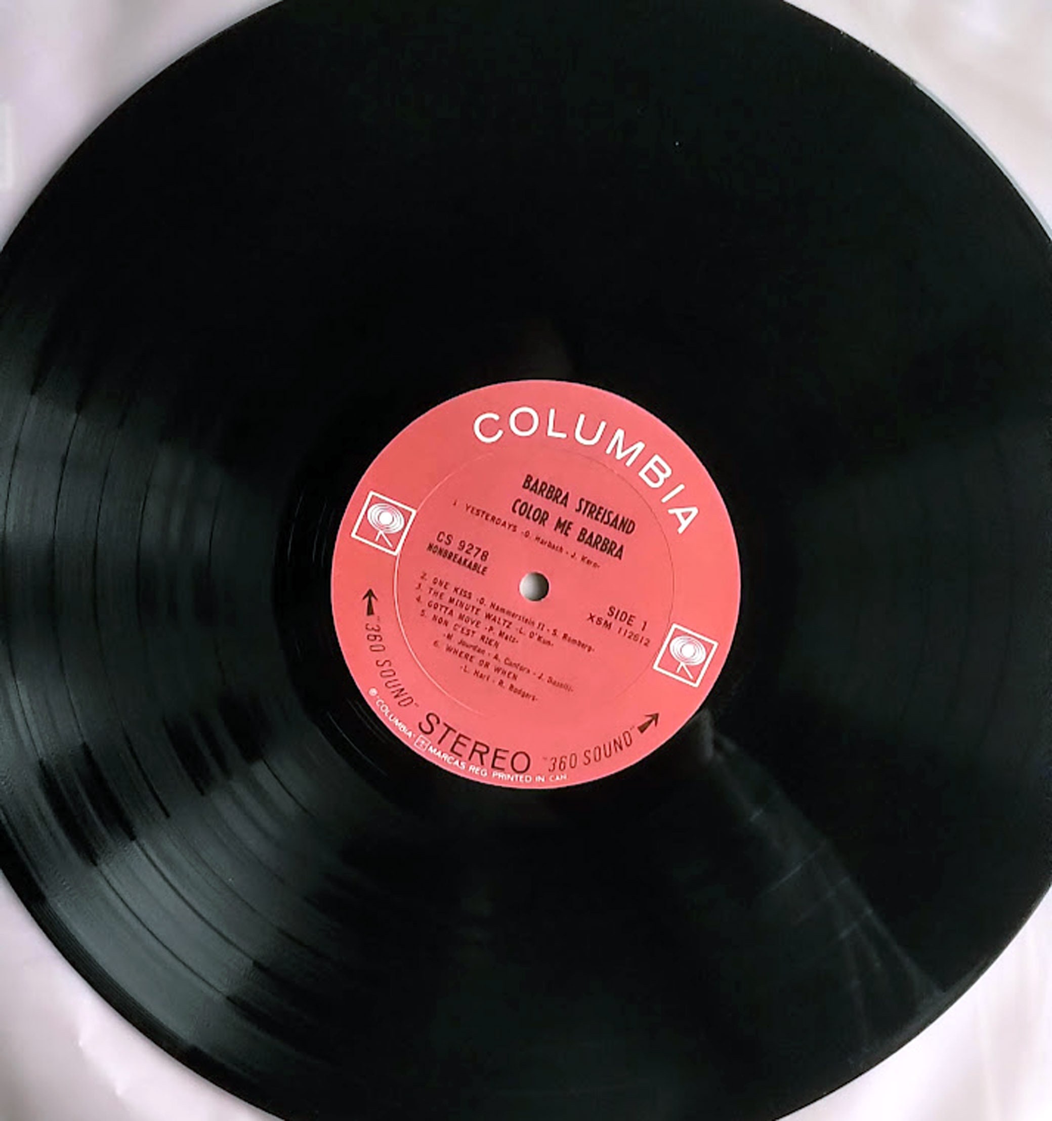 Barbra Streisand – Color Me Barbra / Vinyl LP / *original 1966 Columbia ...