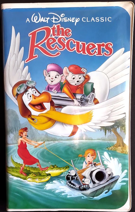 The Rescuers VHS / Walt Disney Black Diamond Classic / Clam | Etsy Canada