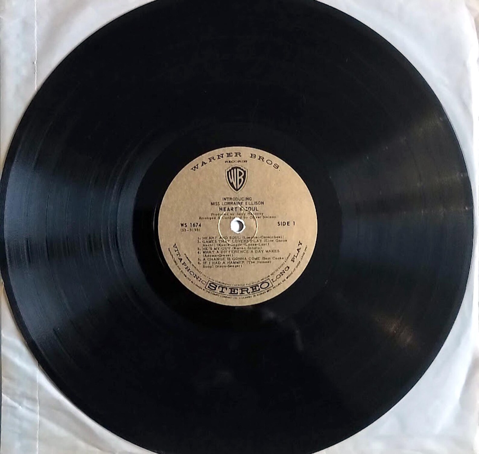 RARE* Lorraine Ellison – Heart & Soul / Vinyl LP / *original 1967 ...