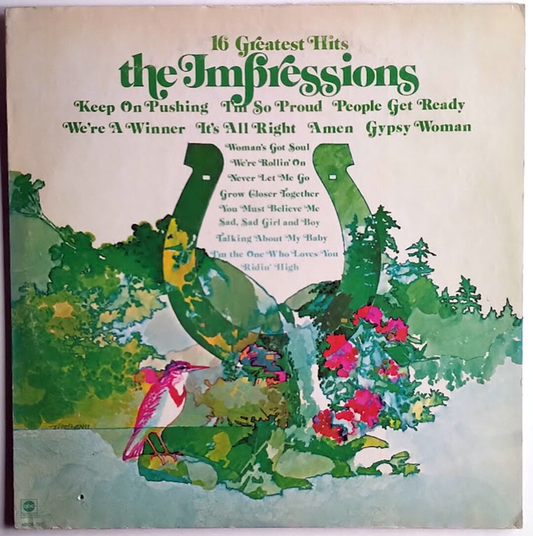 The Impressions – 16 Greatest Hits / Vinyl LP/ *original 1971 ABC ...