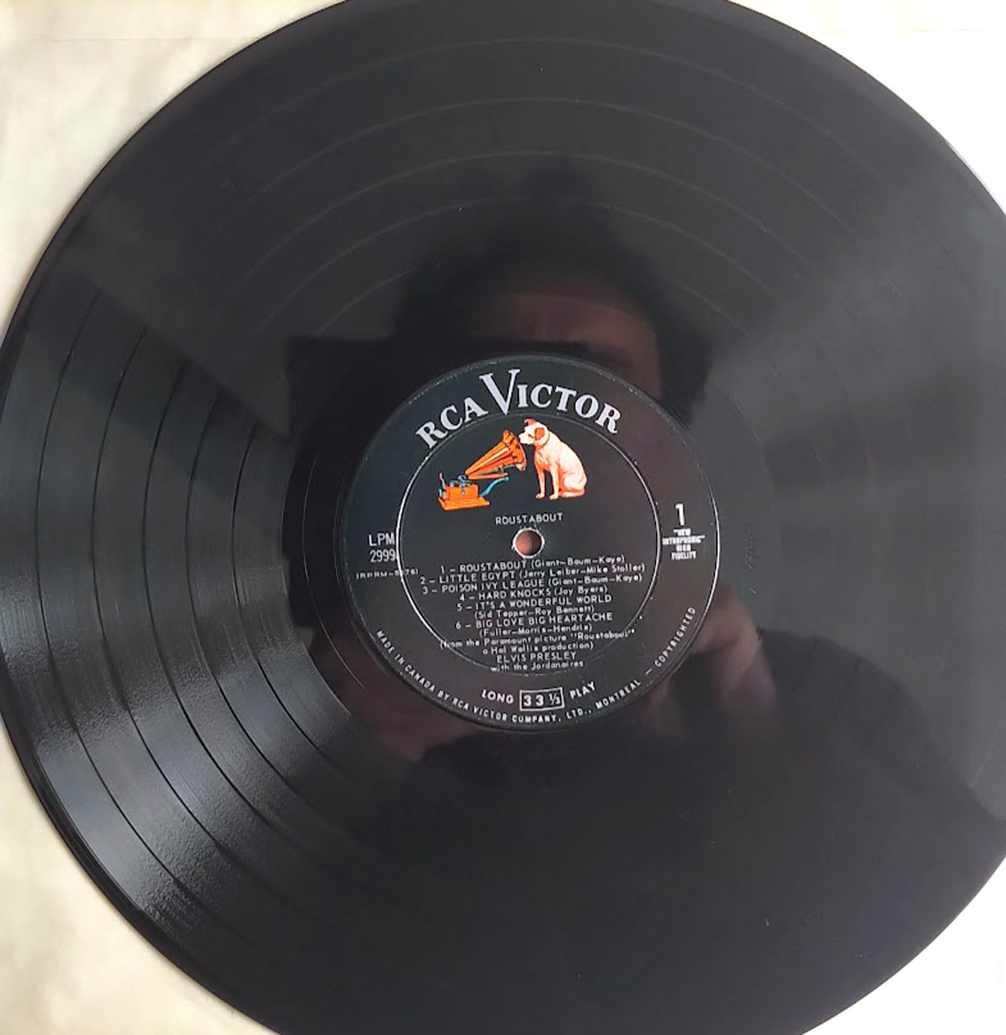 Elvis Presley Roustabout soundtrack / Vinyl LP/ original 1964 RCA_LPM ...