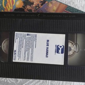 Elvis "blue Hawaii" (1961) - VHS (1987) / the Elvis Presley Collection / Hi-fi Stereo/ Elvis ...