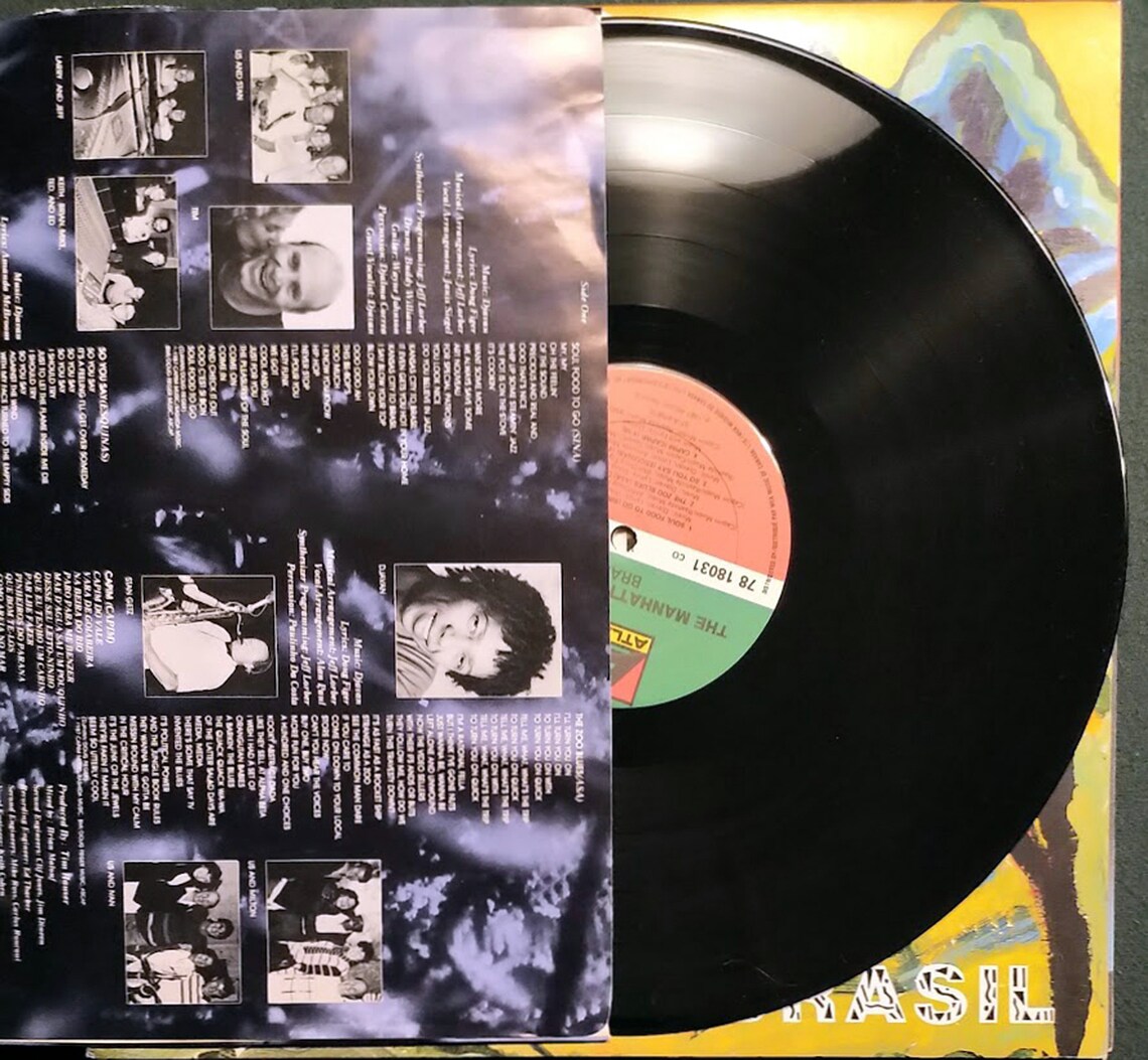 The Manhattan Transfer BRASIL / Vinyl LP/ Original 1987 Atlantic ...
