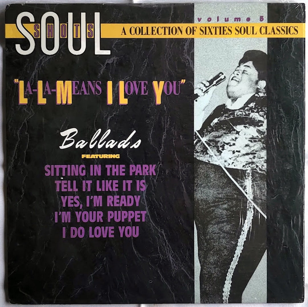 1960s Soul Classics Compilation - Soul Shots Vol 5 (la-la Means I Love ...