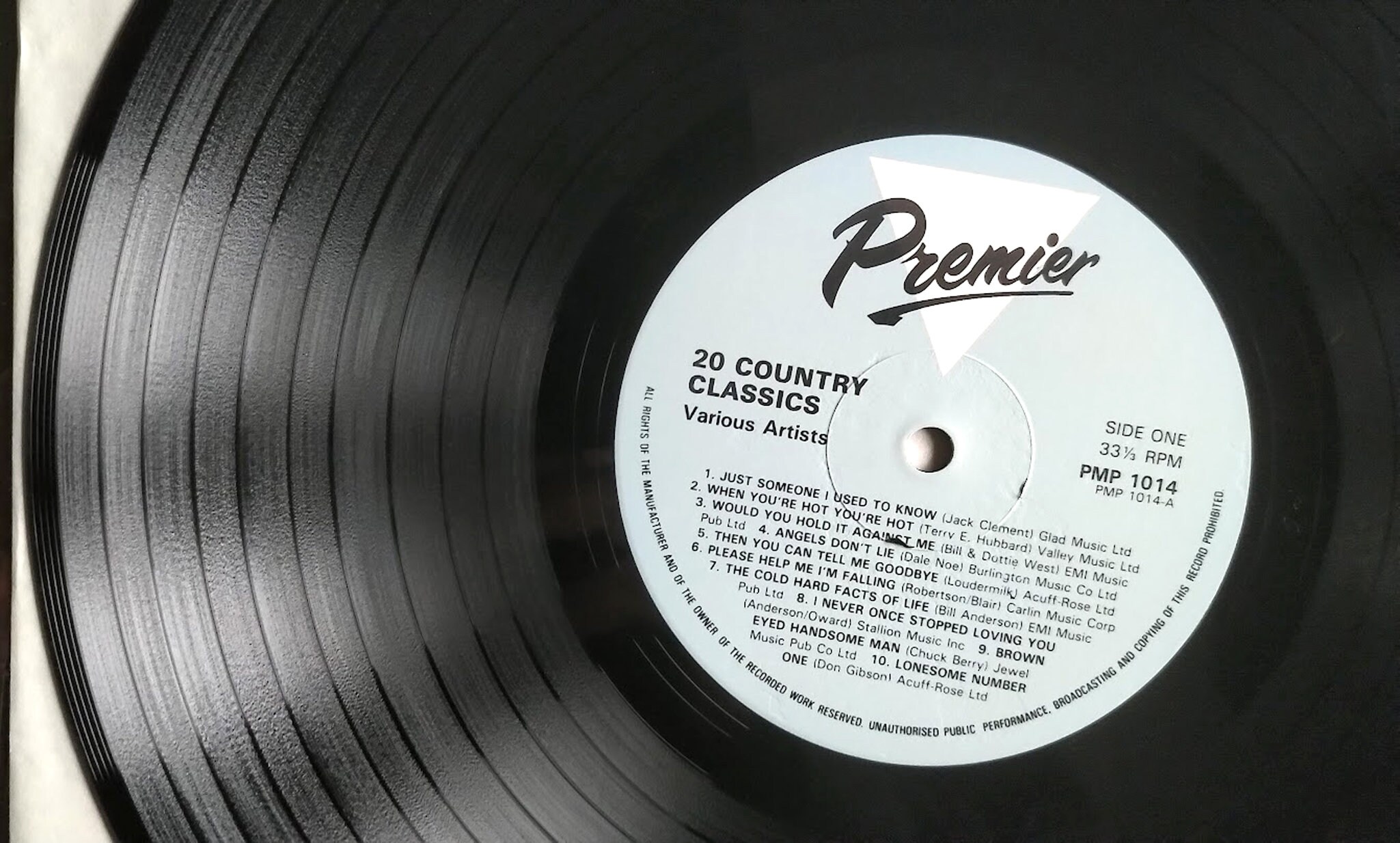 1980's Compilation Country Classics Various / Vinyl LP / original ...