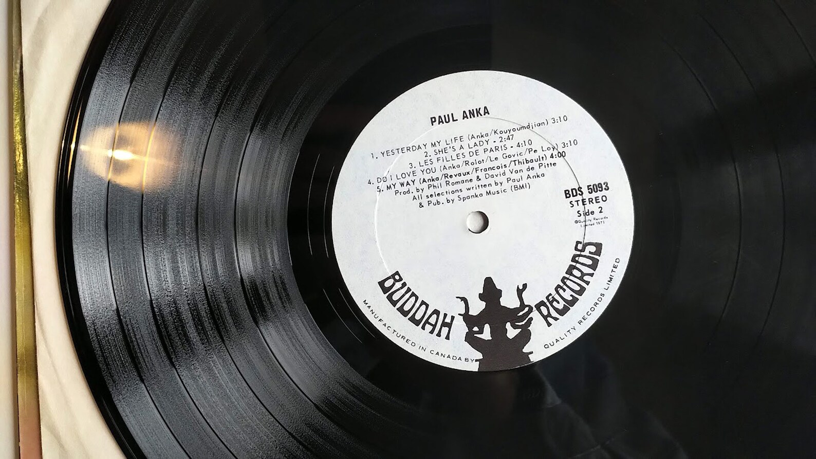 Paul Anka – Paul Anka / Vinyl LP / *original 1971 Buddah Records ...