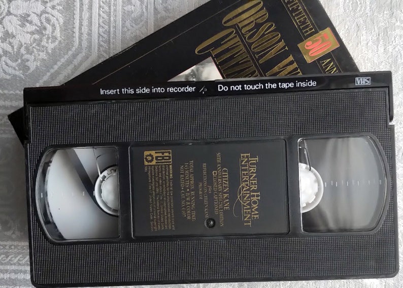 Citizen Kane (1941) - VHS *(1991- 50th Anniversary) / Hi-fi / Vintage ...