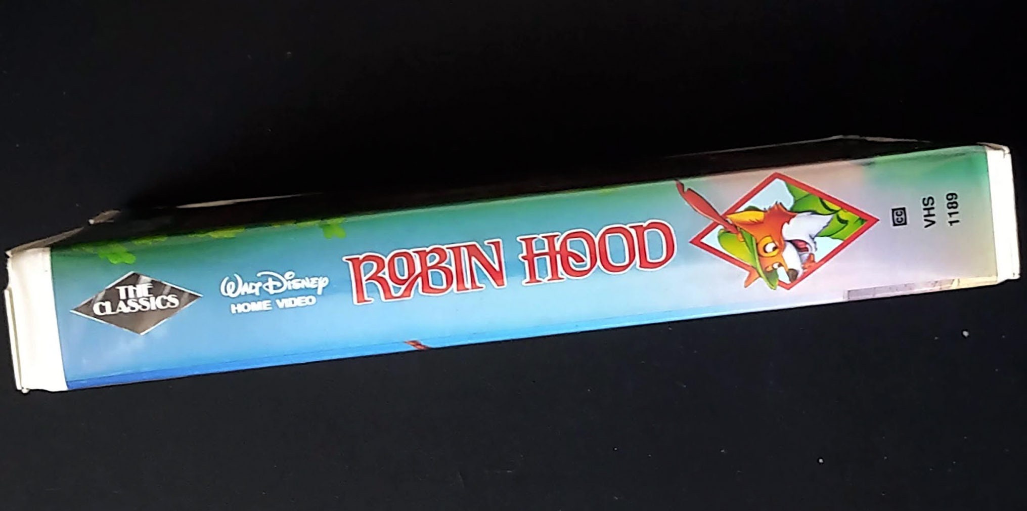 Robin Hood 1973 Walt Disney Classic, Black Diamond Series / 1991 VHS ...
