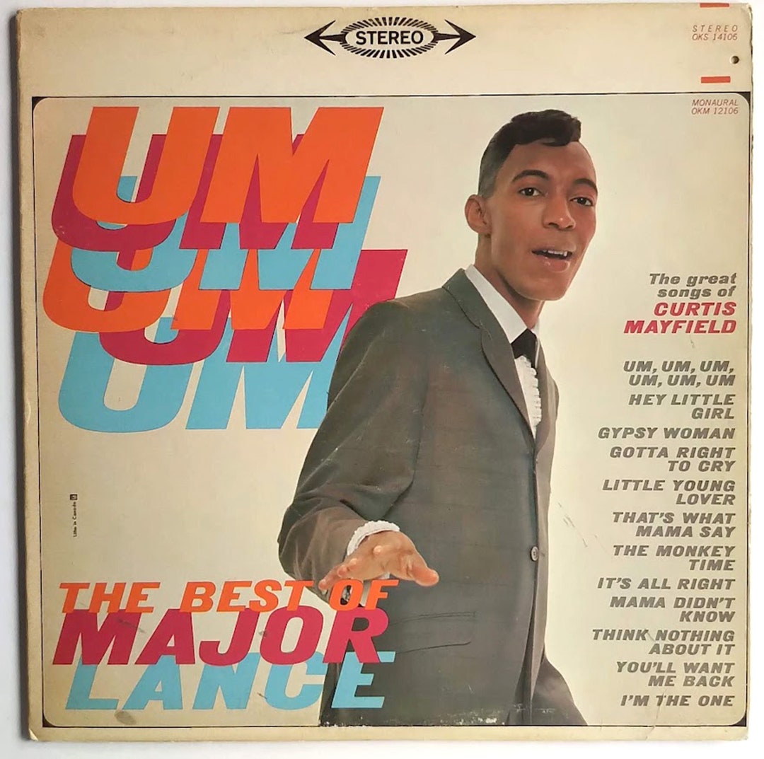 Major Lance Um, Um, Um, Um, Um, Um the Best of Major Lance / Vinyl LP ...