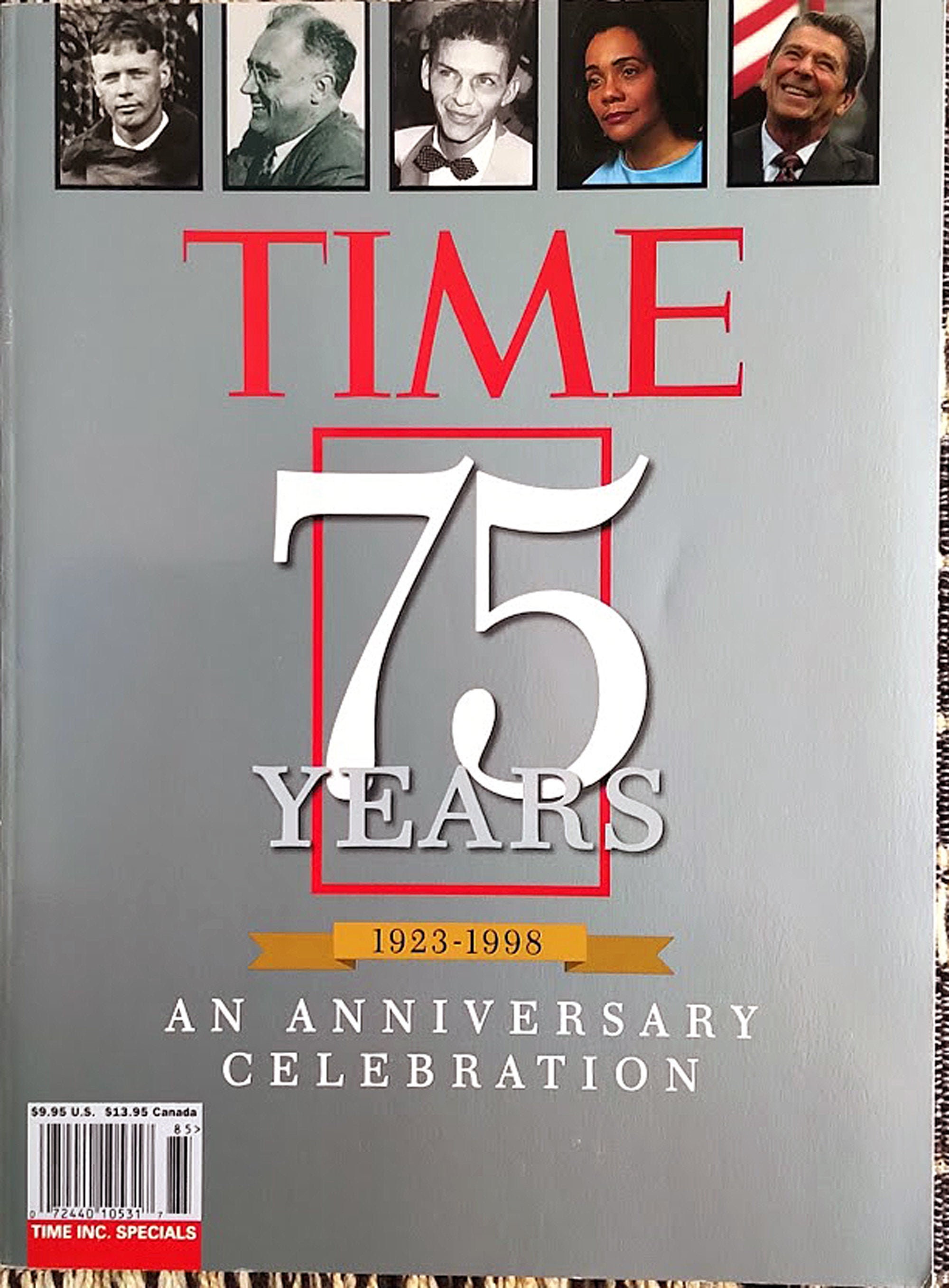 Vintage Time Magazine: 75 Years 1923-1998 An Anniversary | Etsy