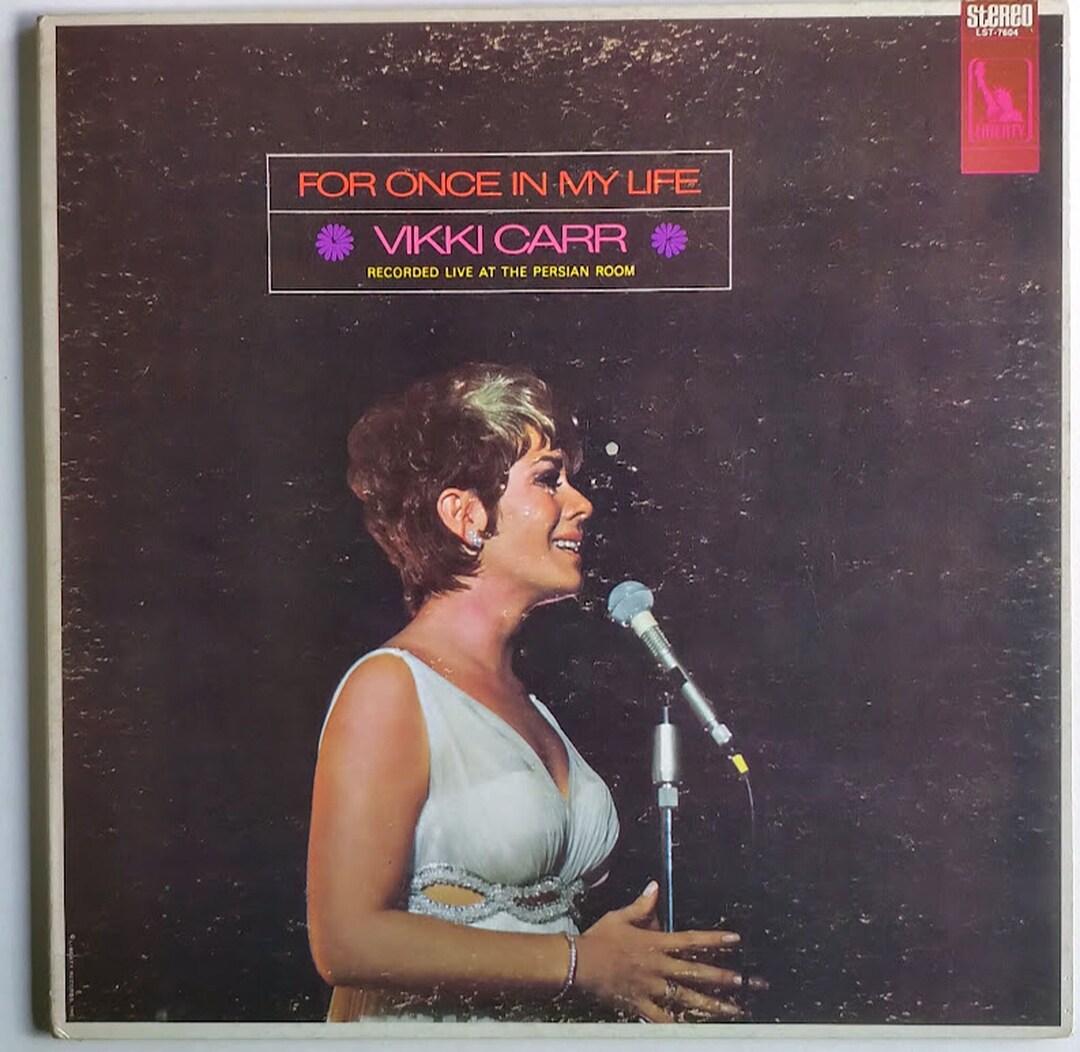 Vikki Carr – for Once in My Life (recorded Live at the Persian Room ...