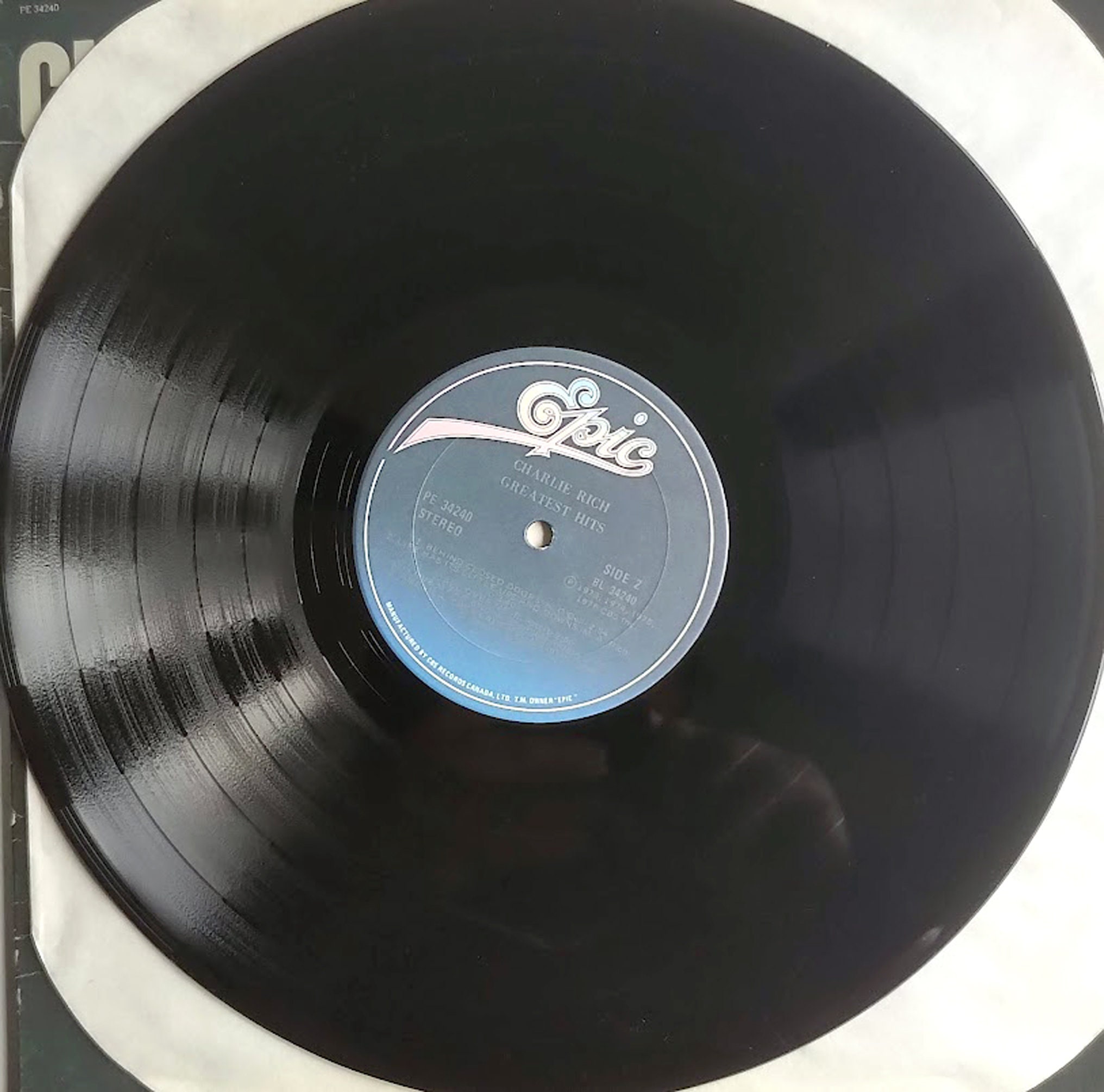 Charlie Rich – Greatest Hits / Vinyl LP/ *early 1980's Epic Records ...