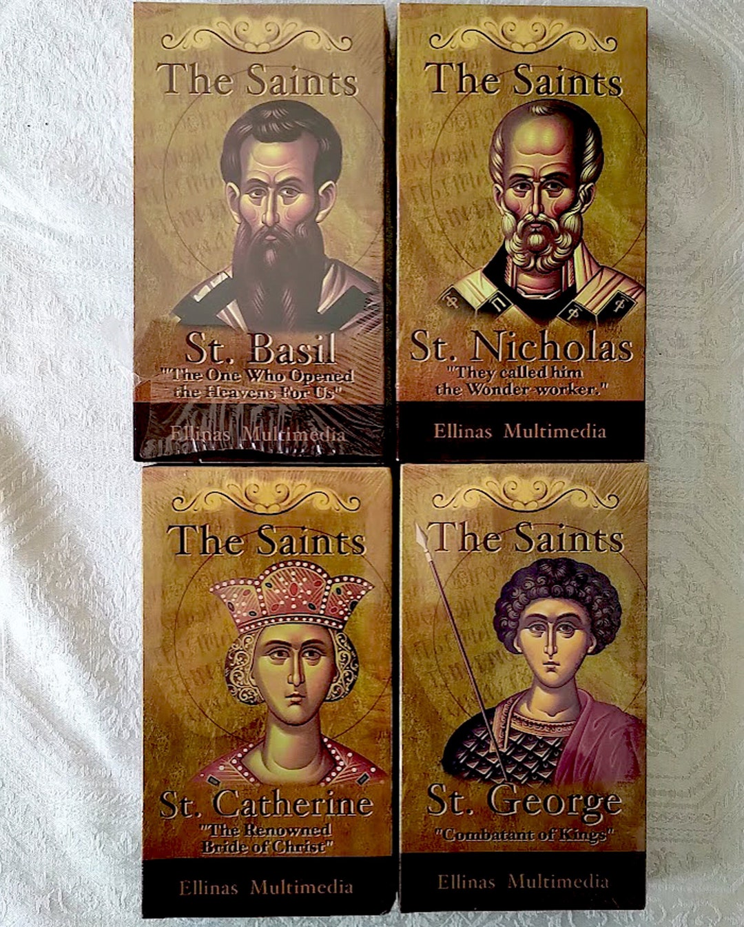 The Saints Series VHS new St. Catherine St. Nicholas St. Basil St ...