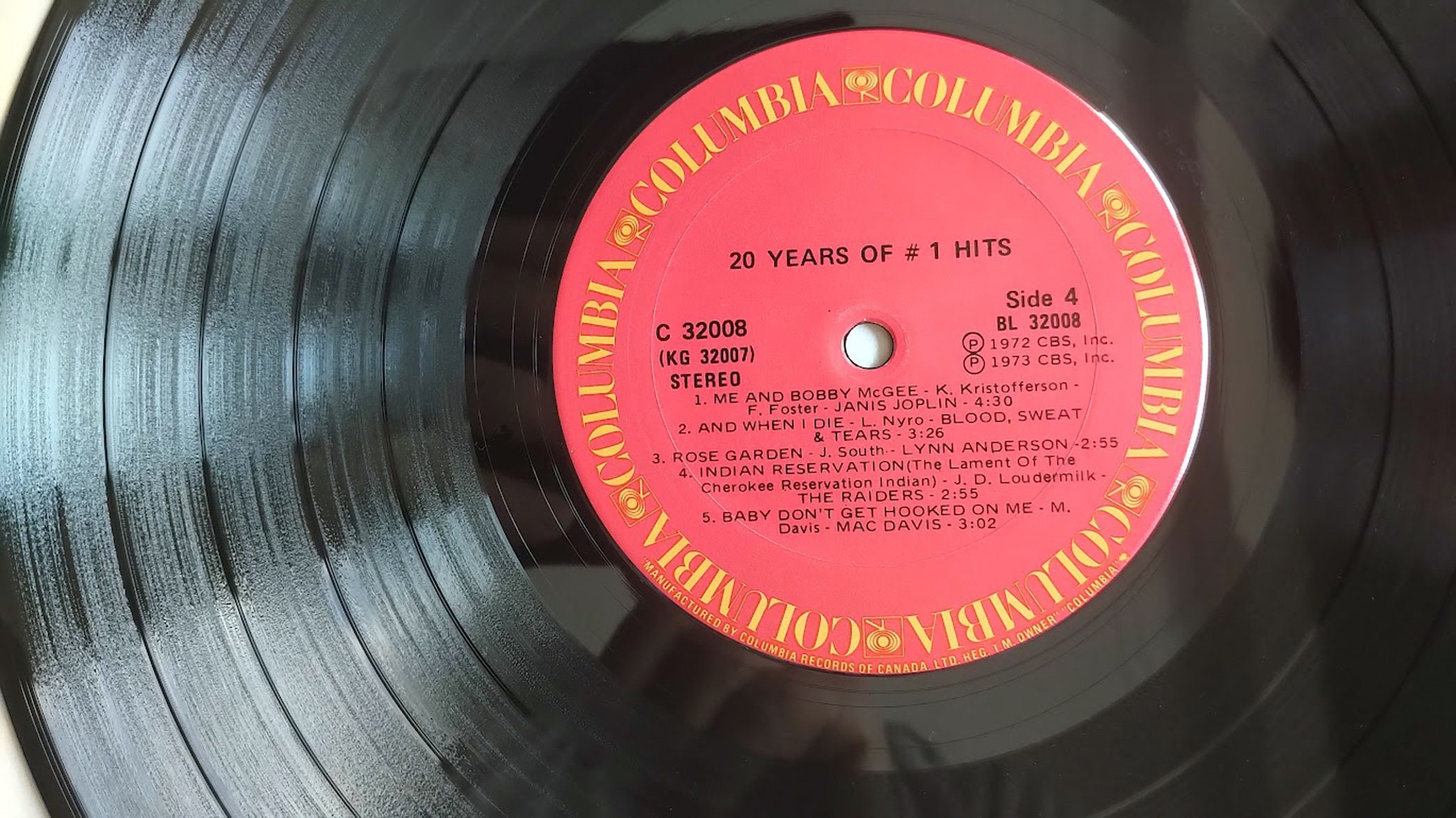 1972 Compilation 20 Years of 1 Hits Various / Vinyl LP X 2/ original ...