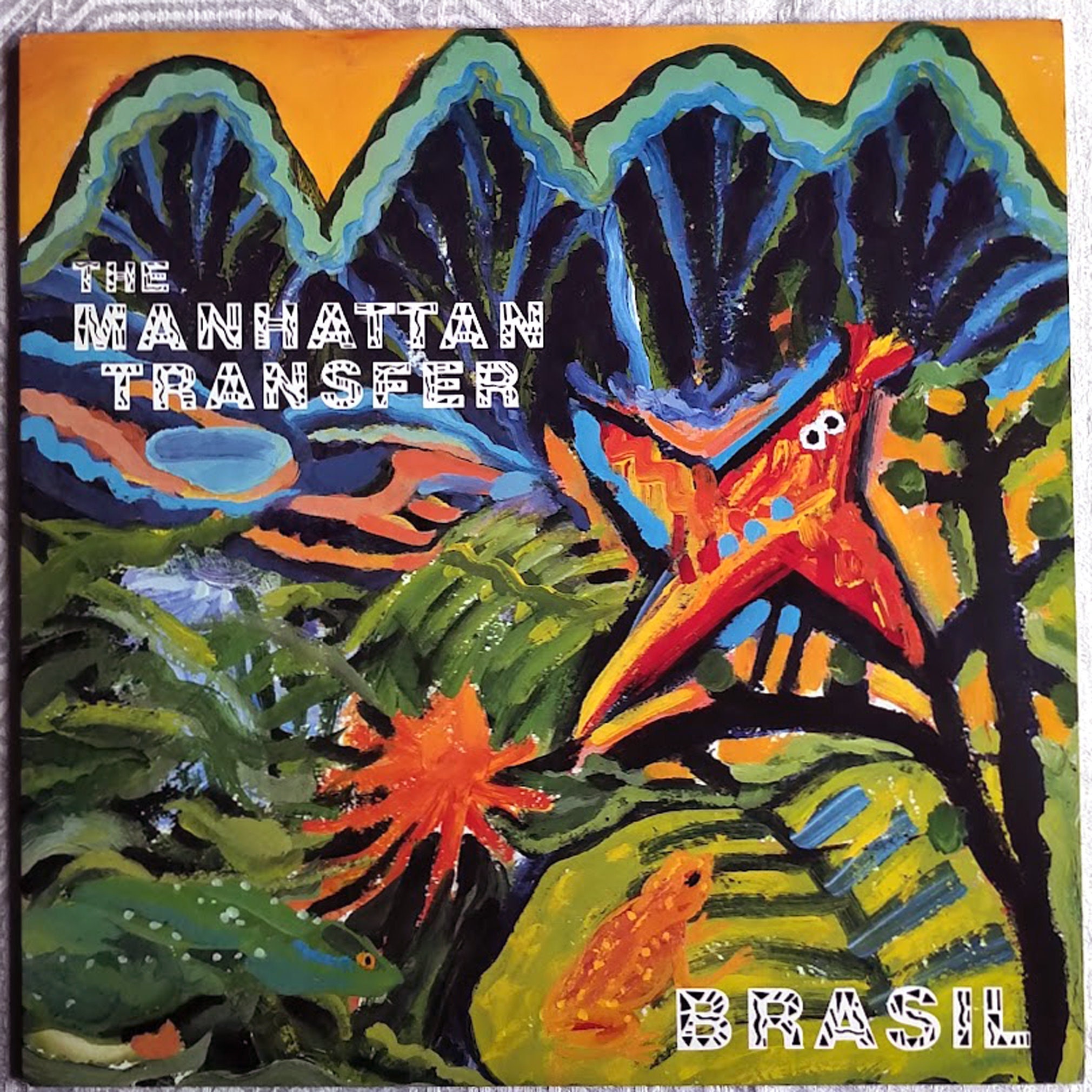 The Manhattan Transfer BRASIL / Vinyl LP/ Original 1987 Atlantic ...