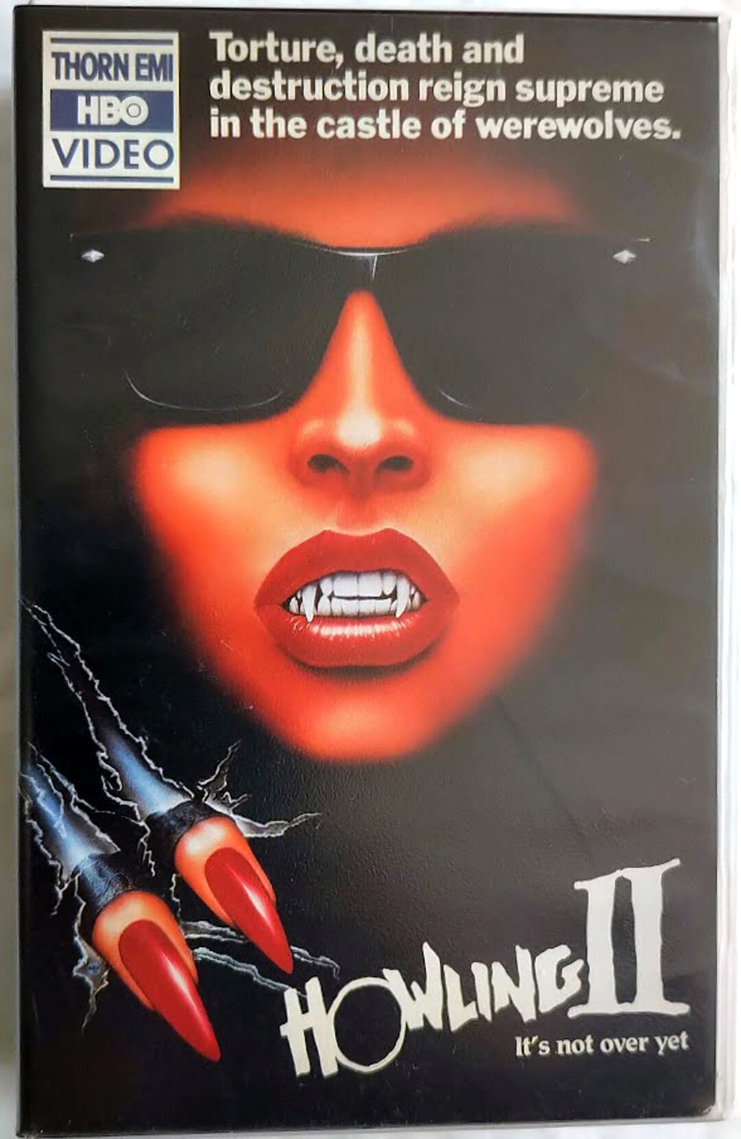 Howling II 1985 White Plastic Case / Betamax Tape / - Etsy