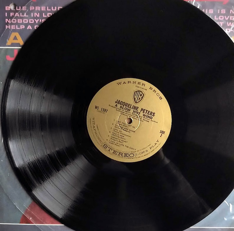 RARE* Jacqueline Peters – A Slow Hot Wind / Vinyl LP / *original 1965 ...