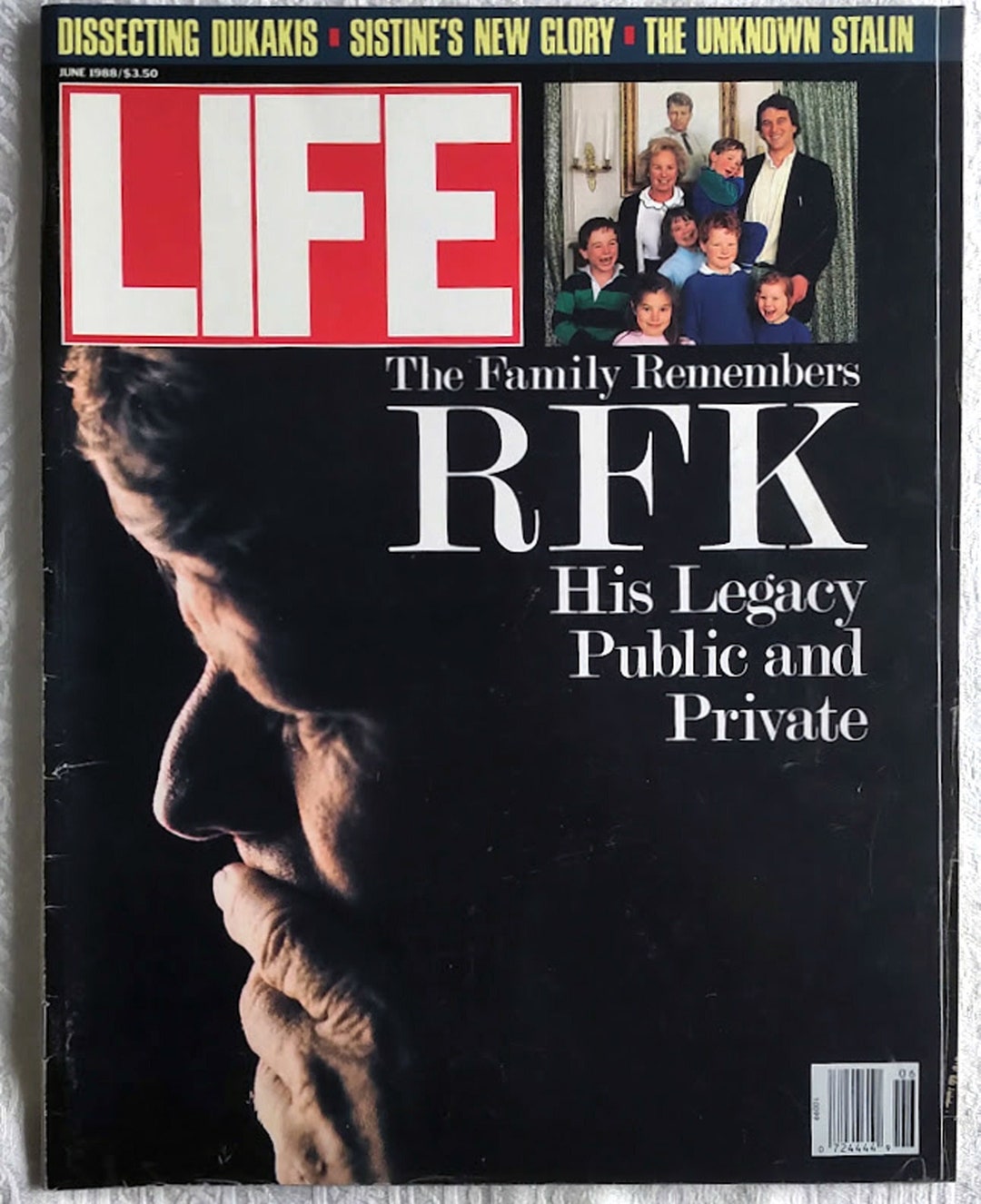 1988 LIFE Magazine - June Original/ Cover: Robert F. Kennedy Tribute ...