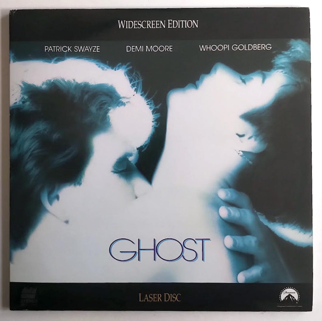 GHOST (1990) - Laser Disc X 2 / Widescreen Edition / Stereo / Dolby ...