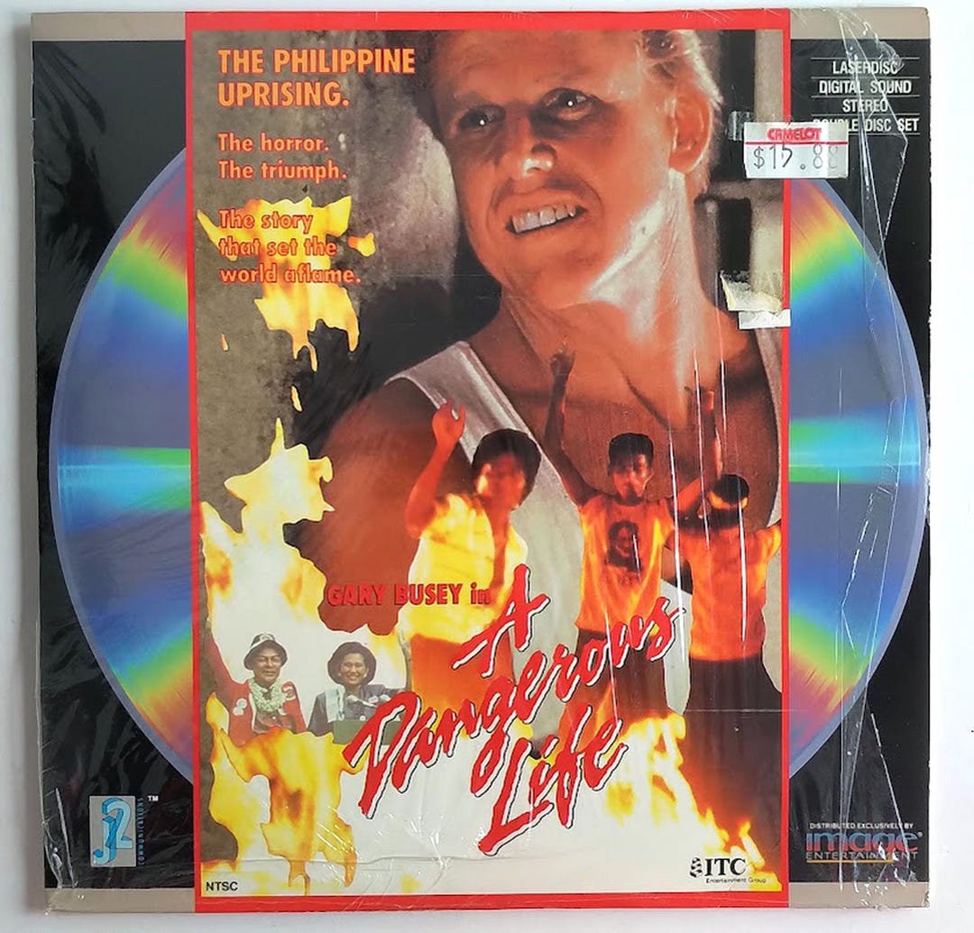 A Dangerous Life (1988) - Laser Disc X 2 (1989)/ Digital Sound - Stereo ...