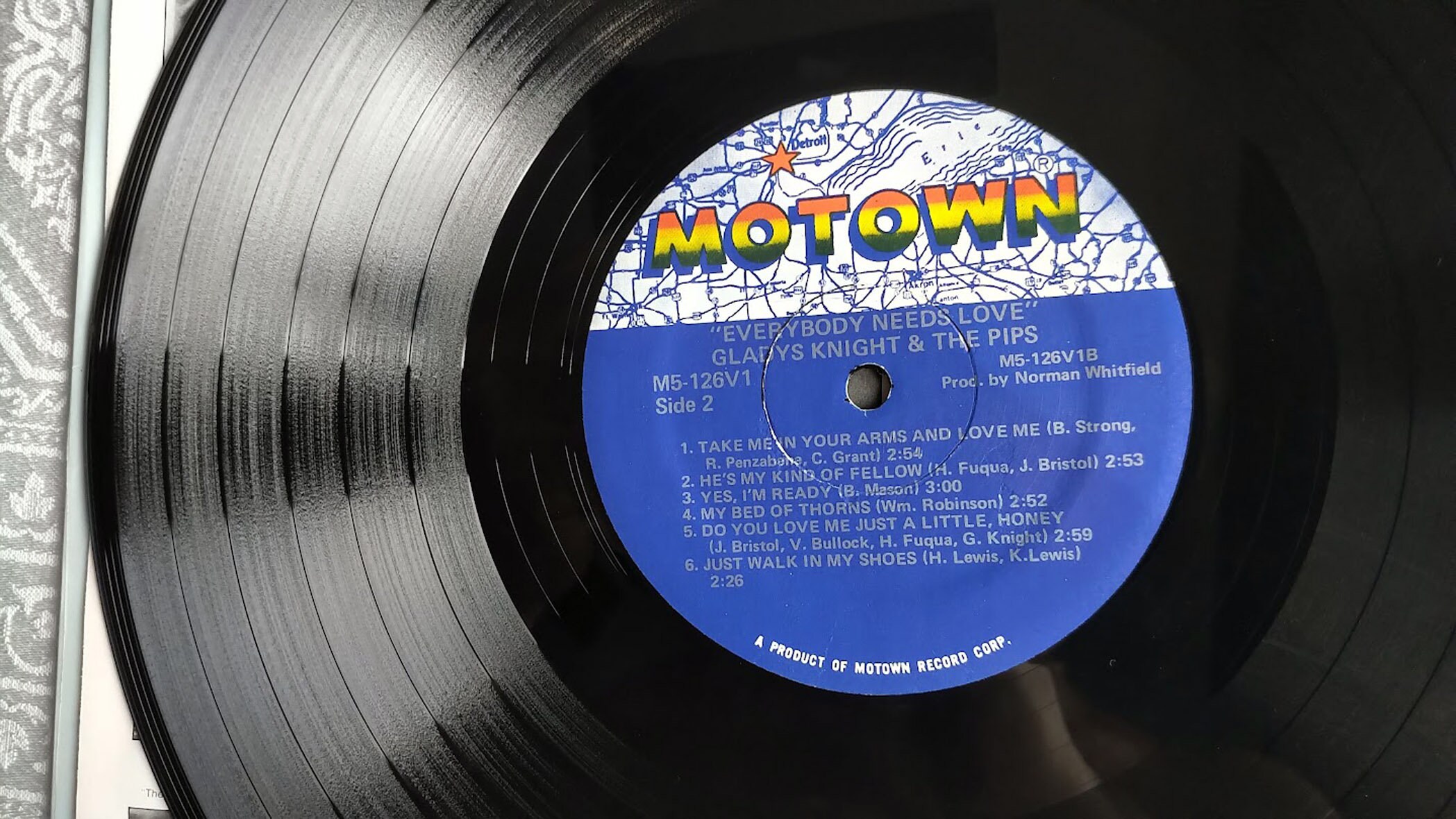 Gladys Knight & the Pips – Everybody Needs Love / Vinyl LP/ 1981 Motown ...
