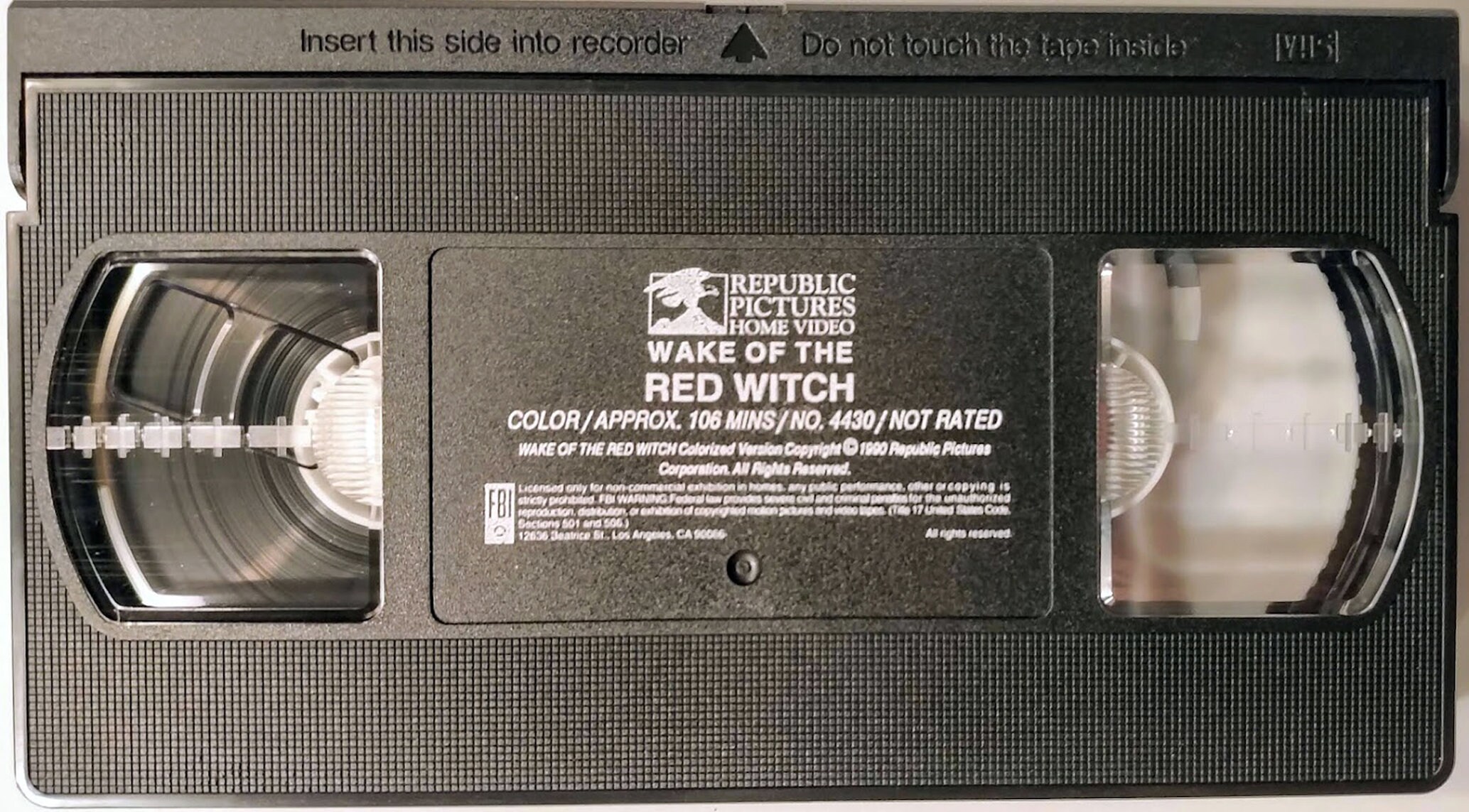Wake of the Red Witch 1948 VHS 1990 / Digital Color / Adventure ...