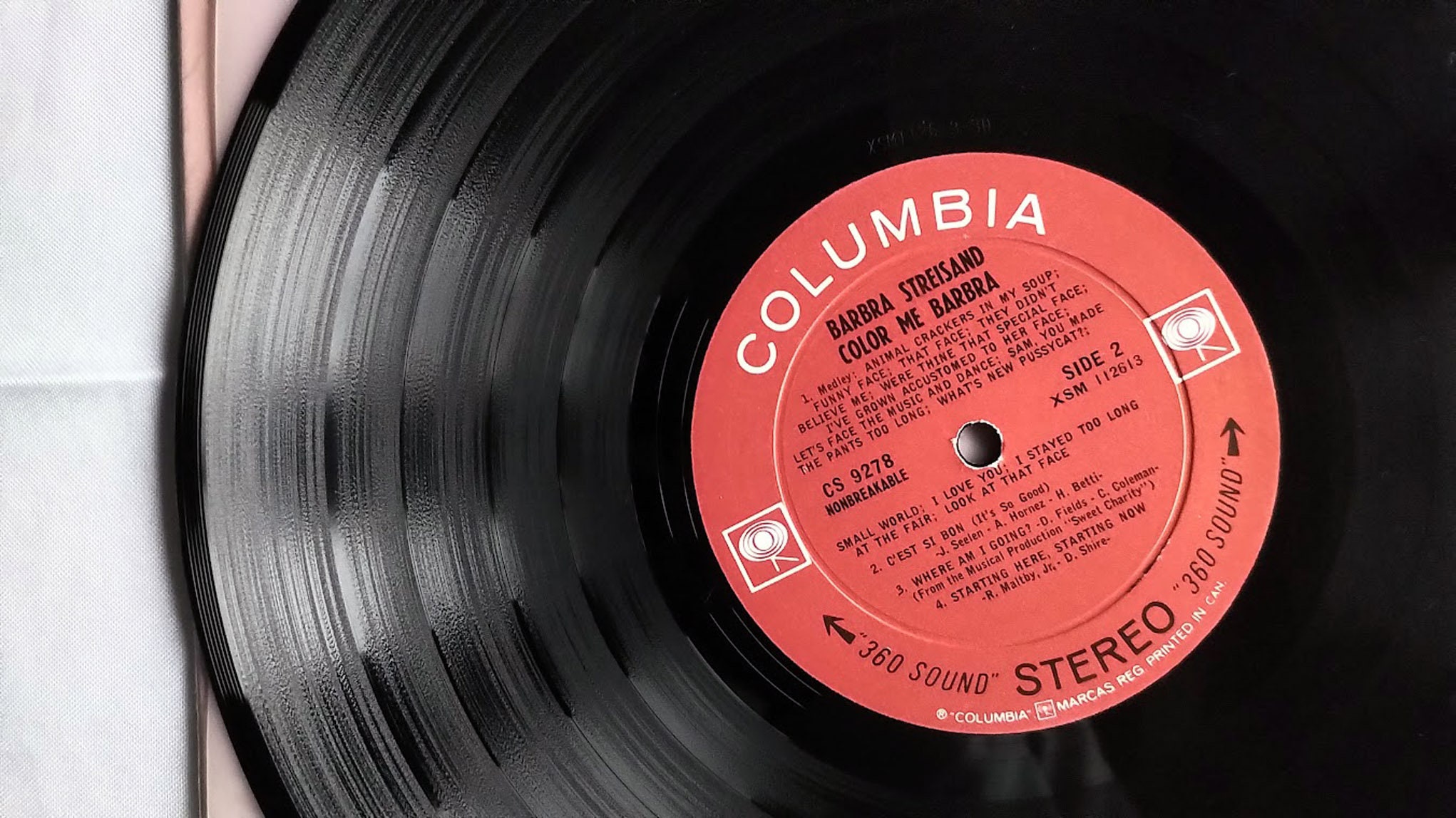 Barbra Streisand – Color Me Barbra / Vinyl LP / *original 1966 Columbia ...