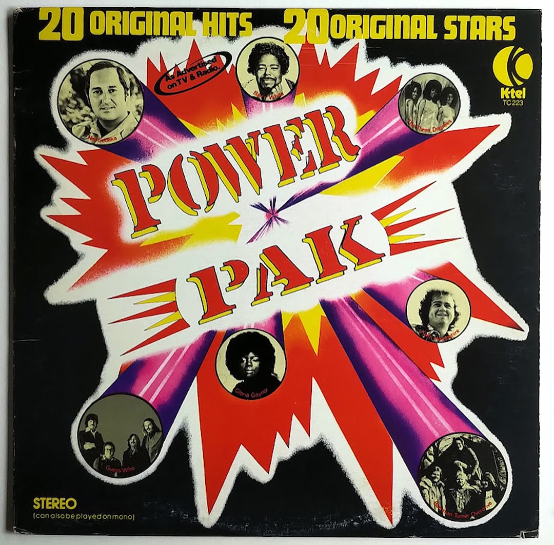 1975 Compilation - Power Pak - Various / Vinyl LP/ Original K-tel ...