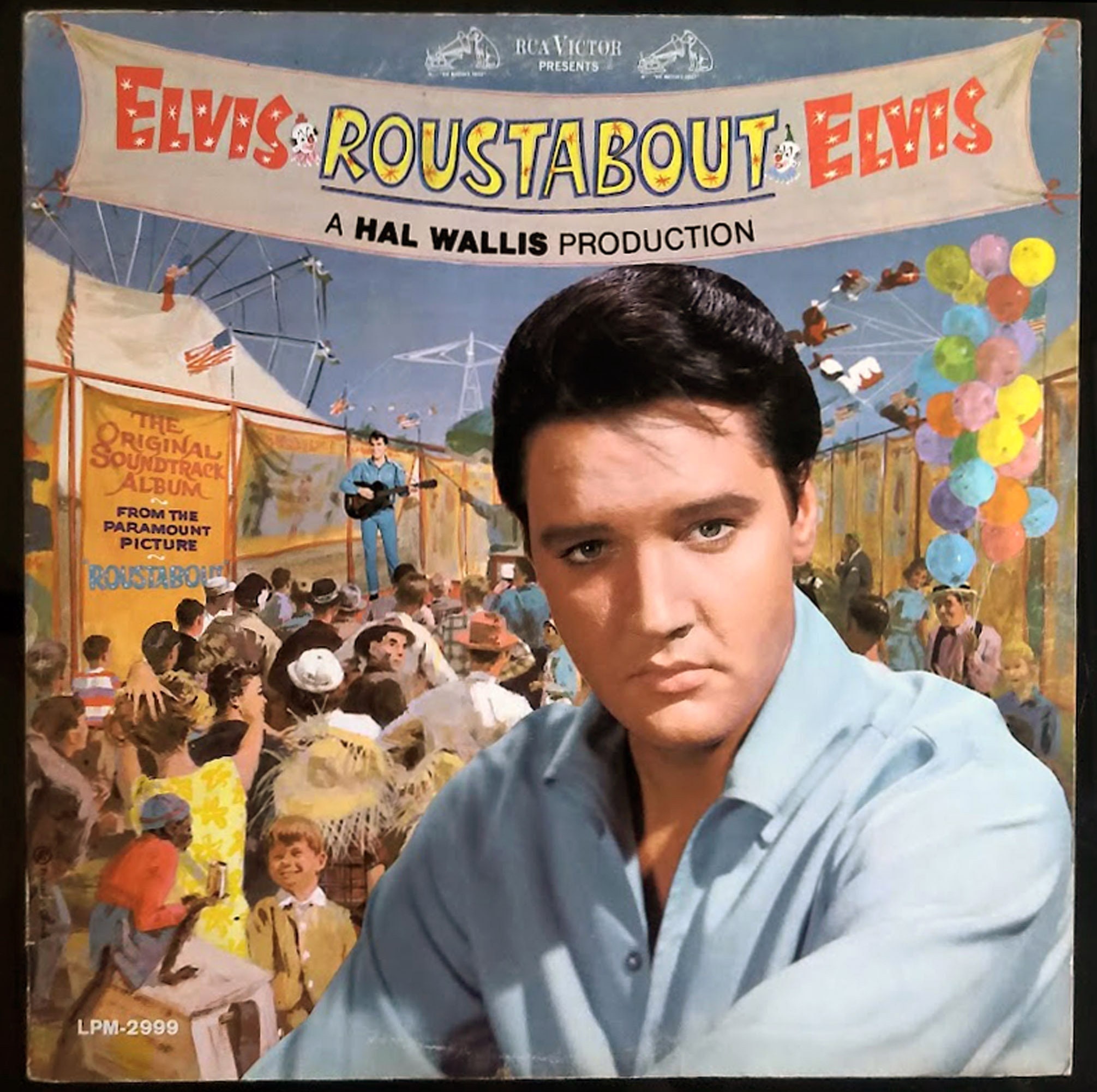 Elvis Presley Roustabout soundtrack / Vinyl LP/ original 1964 RCA_LPM ...