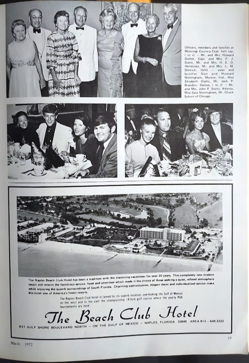 V. RARE* 1972 Gulfshore Life Magazine - March Vol. 3 No. 3/ **ORIGINAL ...