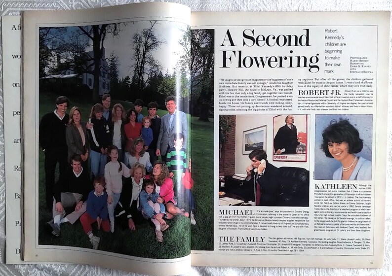 1988 LIFE Magazine June Original/ Cover: Robert F. Kennedy | Etsy