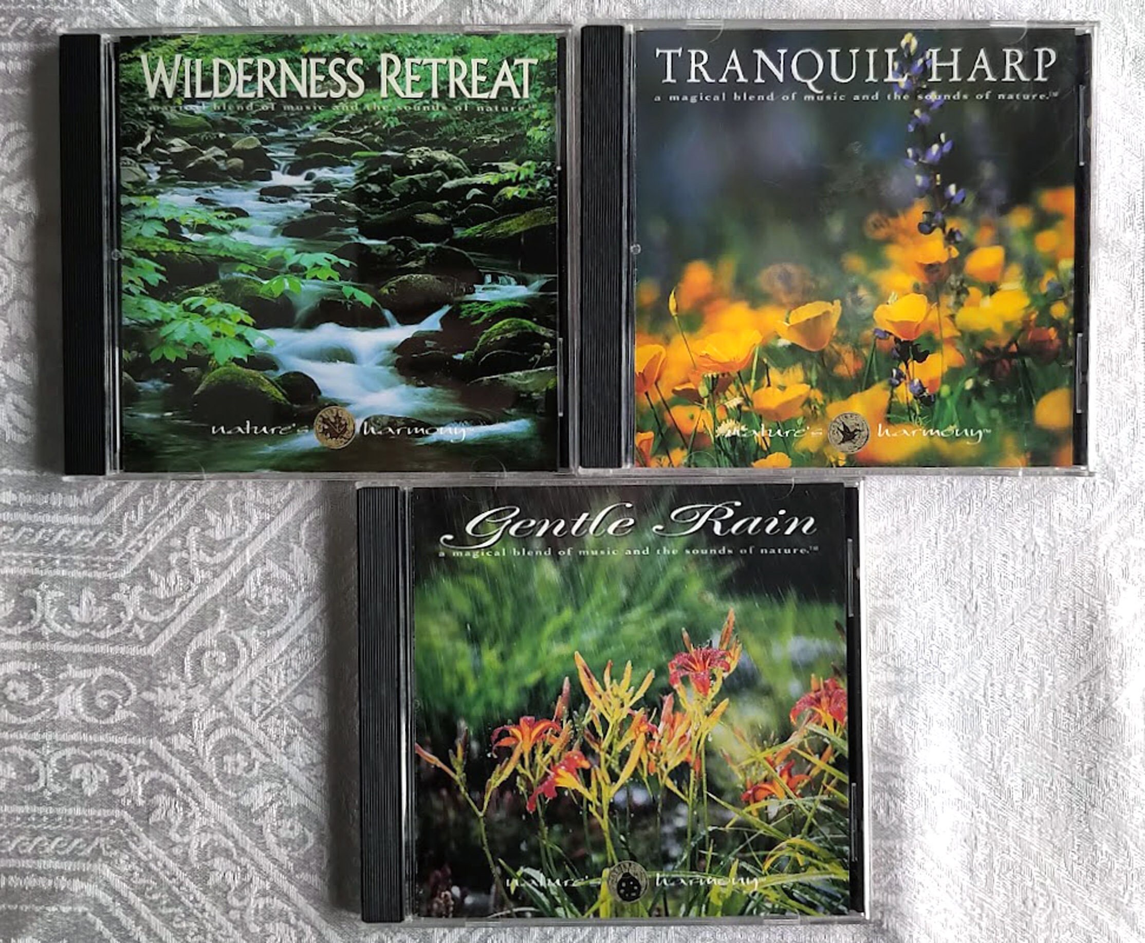 Nature's Harmony Cds - "wilderness Retreat", "gentle Rain", "tranquil ...