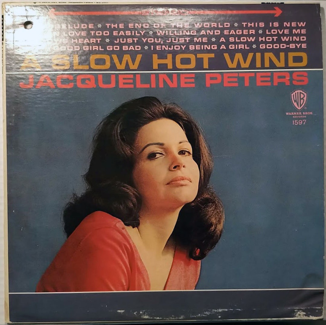 RARE* Jacqueline Peters – A Slow Hot Wind / Vinyl LP / *original 1965 ...