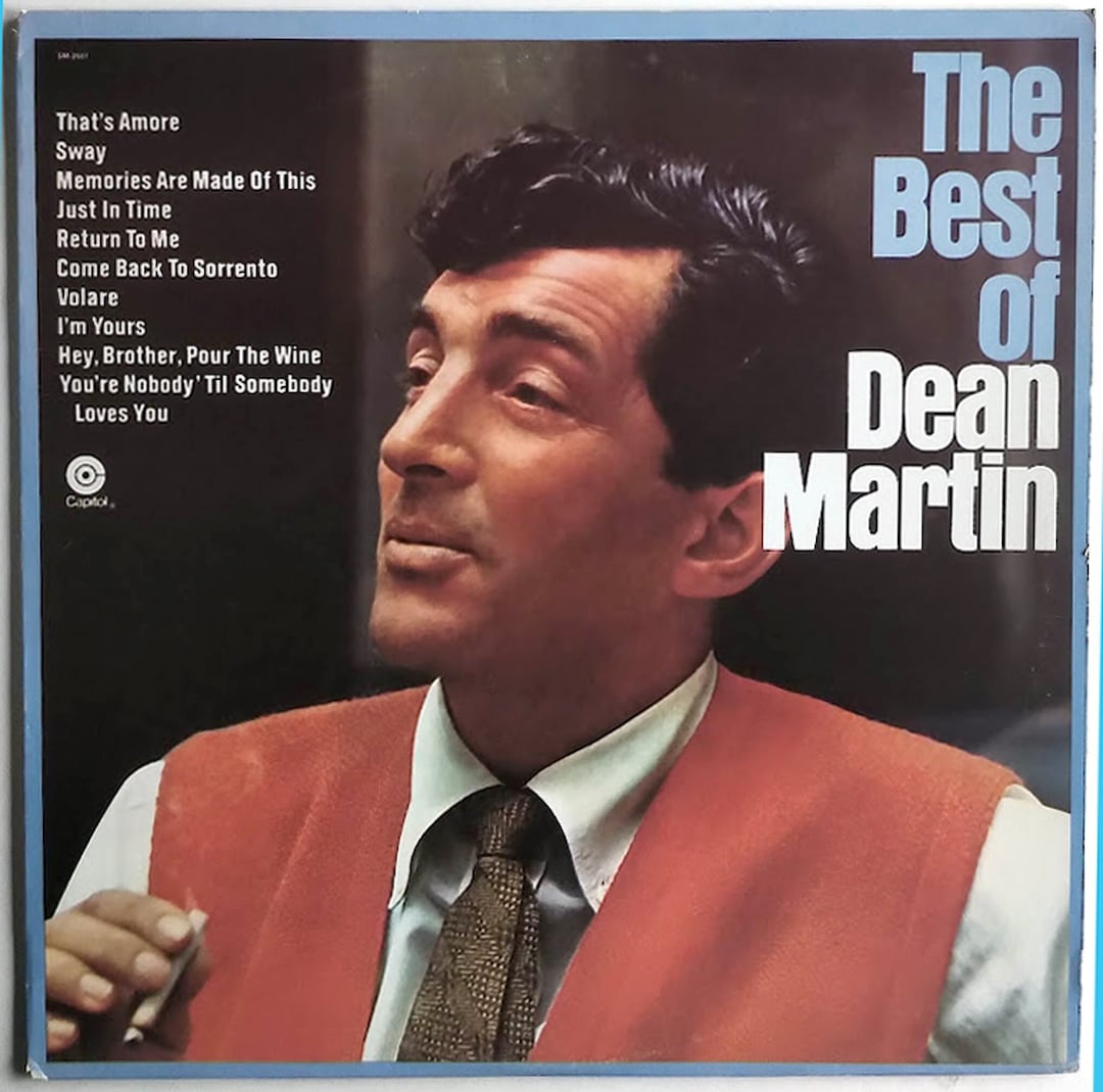 Dean Martin – the Best of Dean Martin / Vinyl LP / *1975-'76 Capitol ...