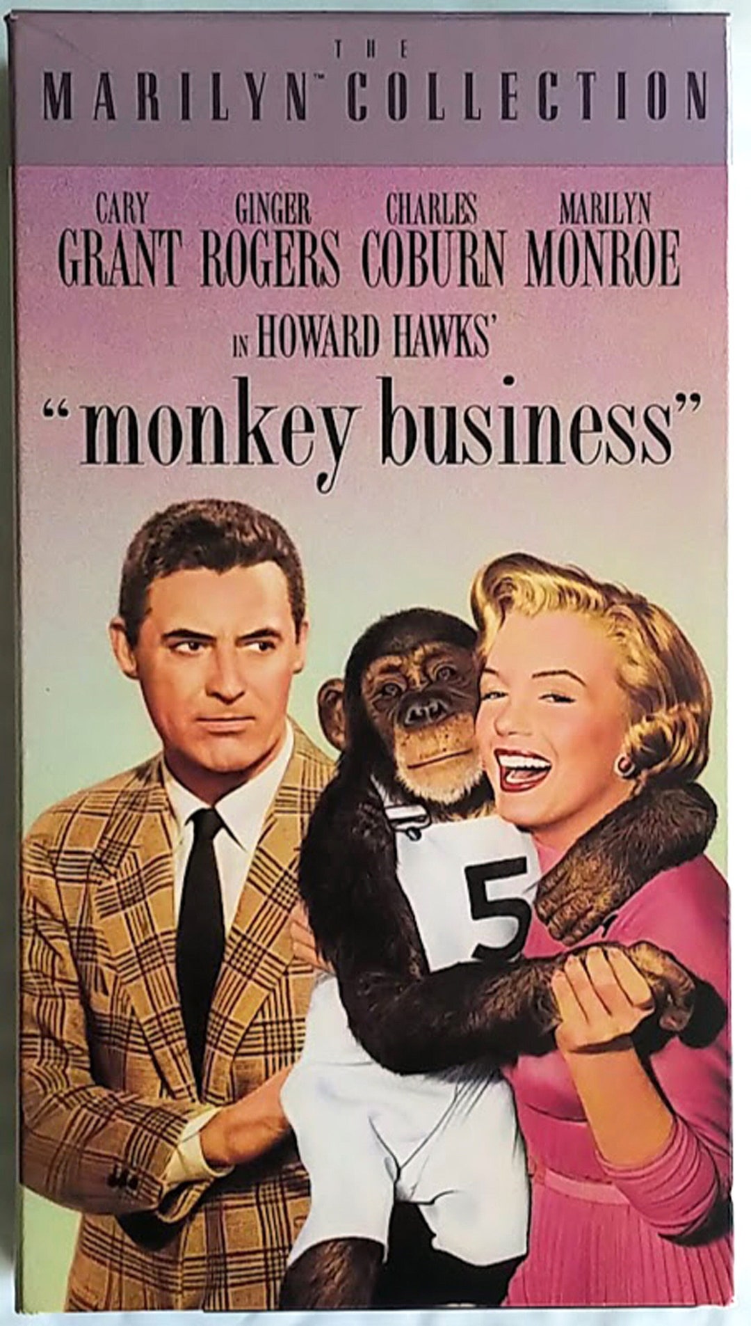 Monkey Business 1952 the Marilyn Collection VHS 1992 / Hi-fi Stereo ...