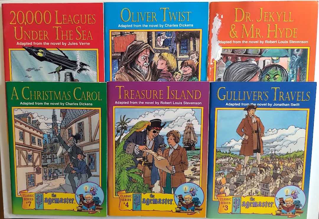 NEW* the Pagemaster - Classic Series #2,#3, #4, #5, #7, #8 - Softcover ...