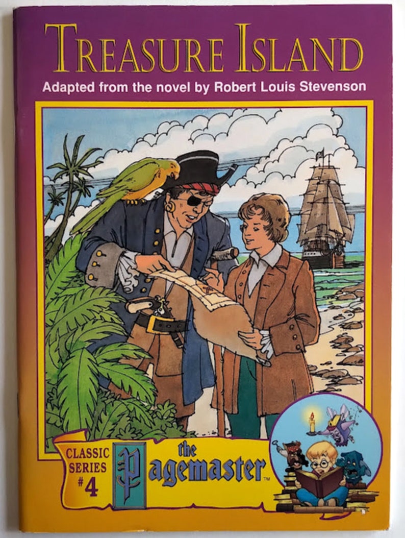 NEW the Pagemaster Classic Series 2,3, 4, 5, 7, 8 Softcover 1994 ...