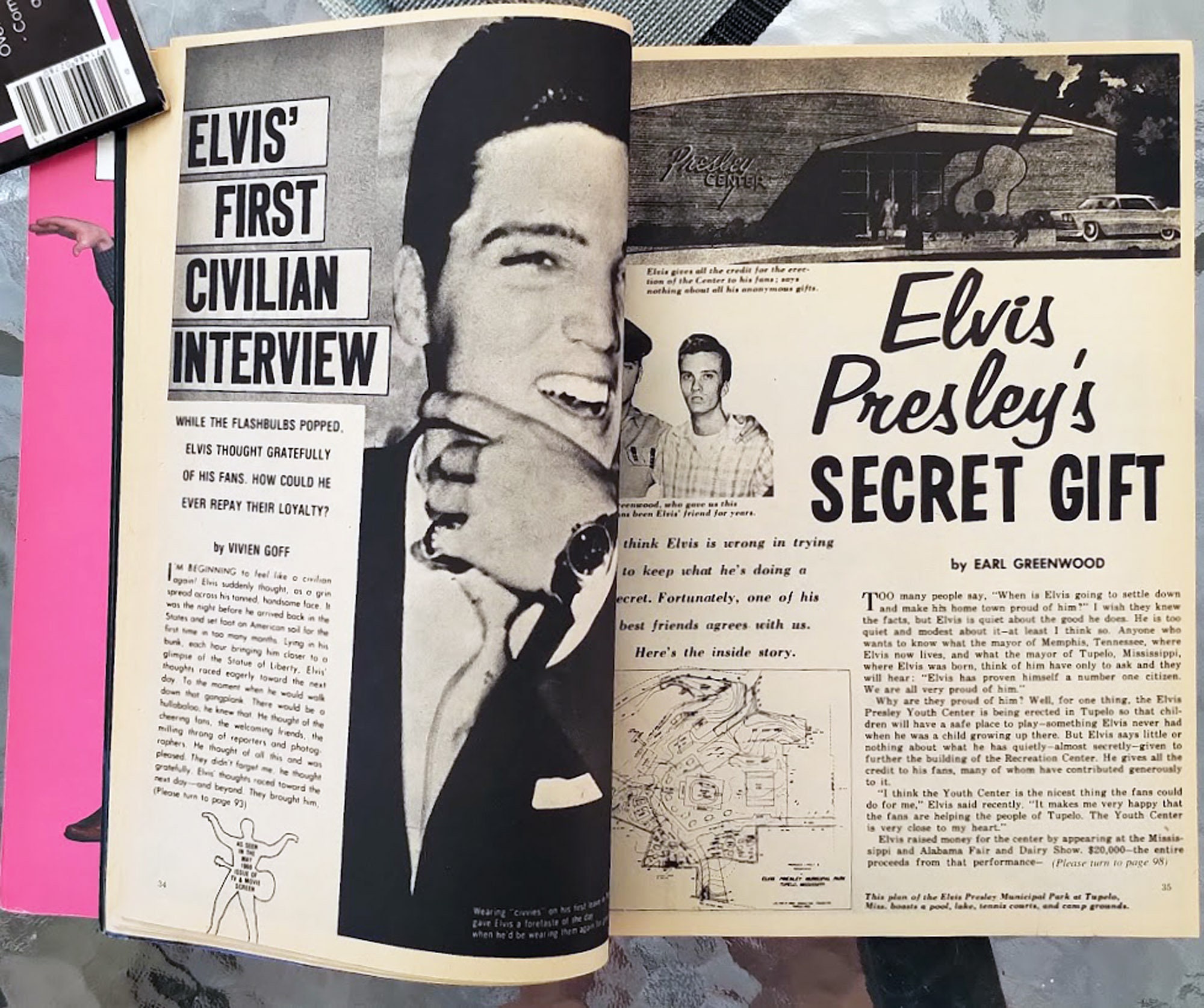 Vintage - the Elvis Years Magazine 1979 Number 1/ A Collection of 42 ...